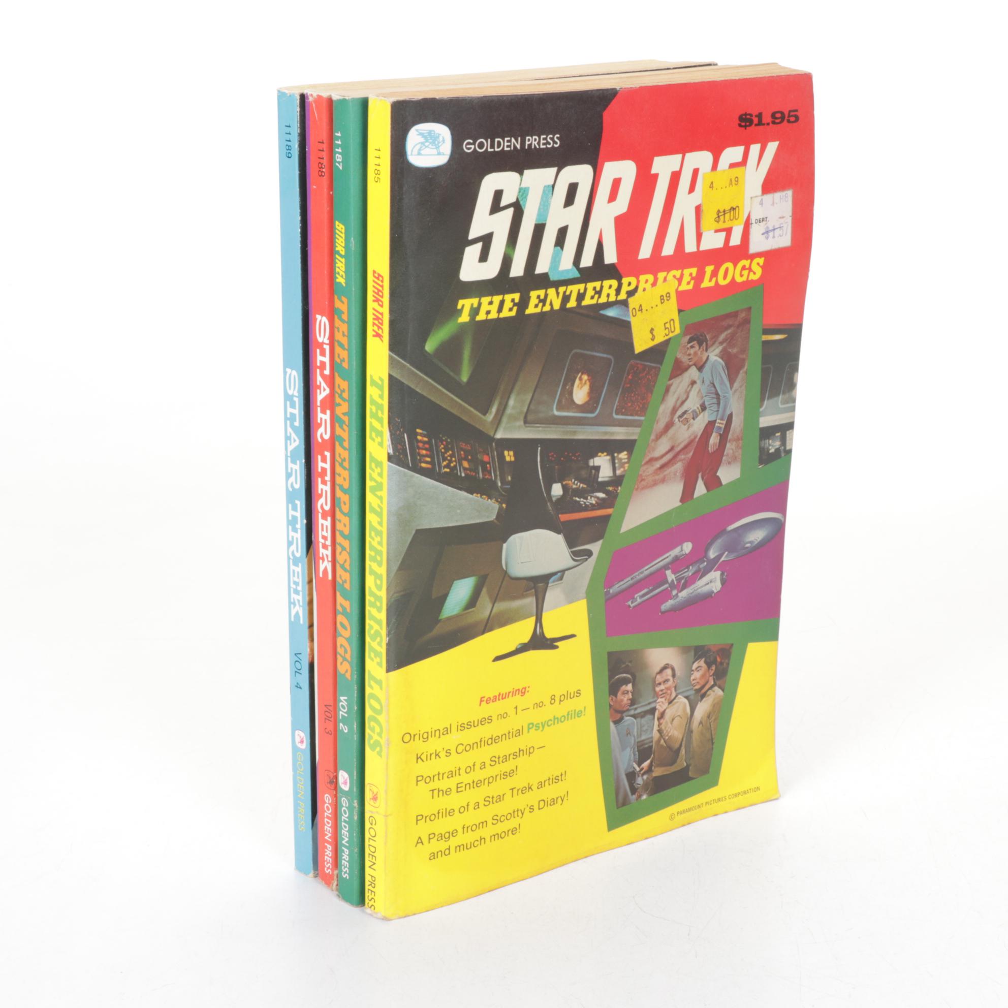 Star Trek "The Enterprise Logs" in Comic Book Compilation Volumes ...