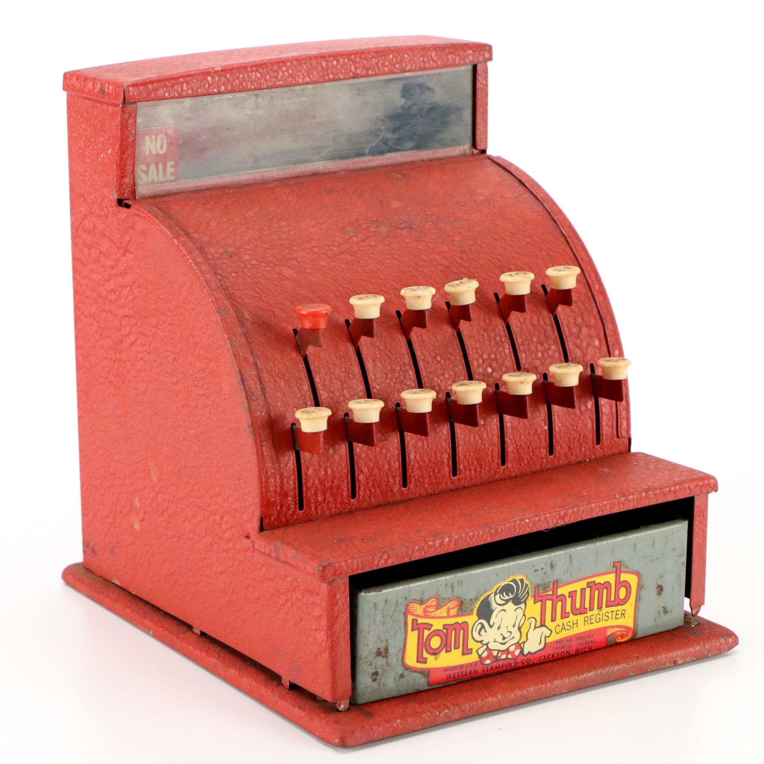 Western Stamping Co. Tom Thumb Cash Register, Mid-20th Century | Barnebys