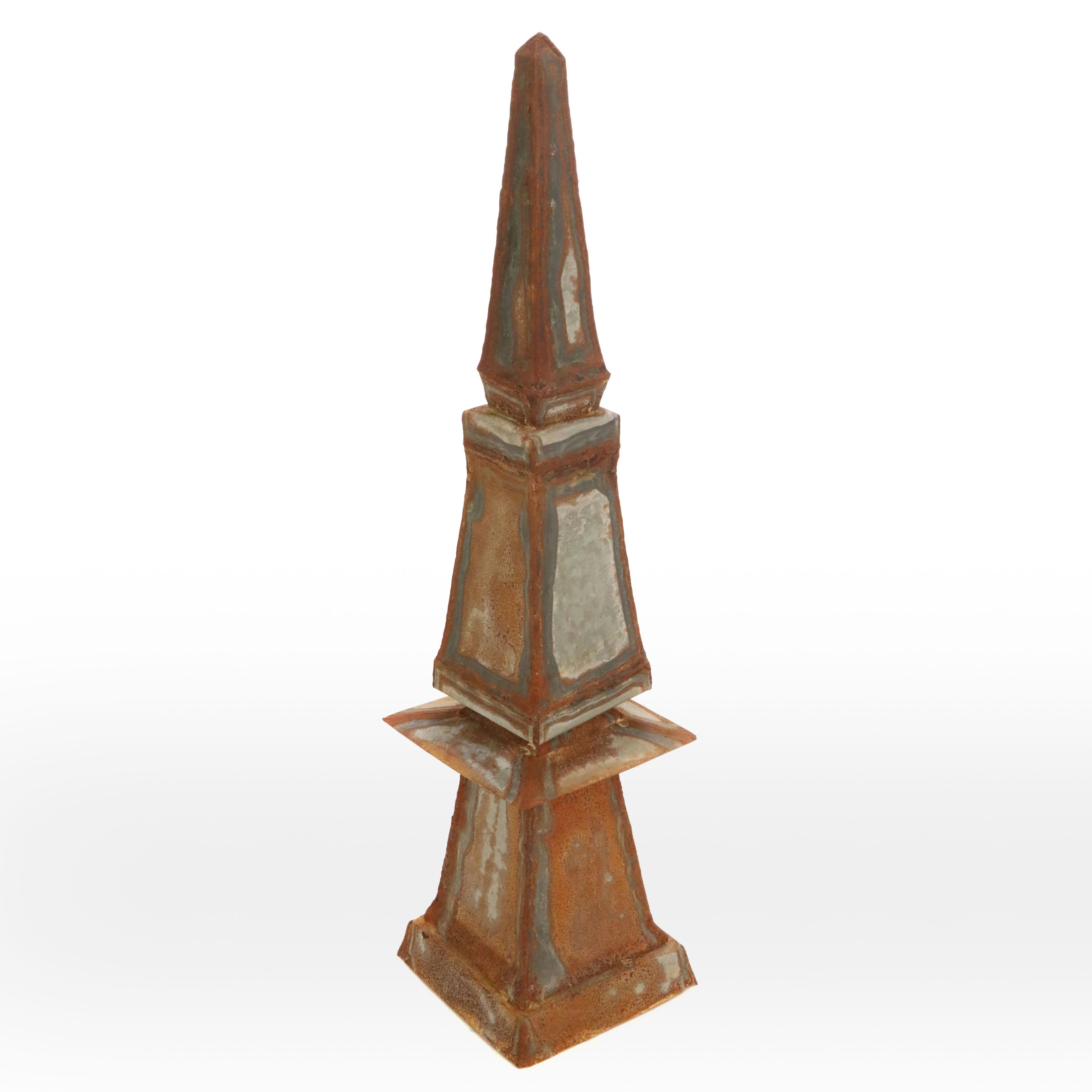 Galvanized Sheet Metal Traditional Style Rooftop Finial | Barnebys