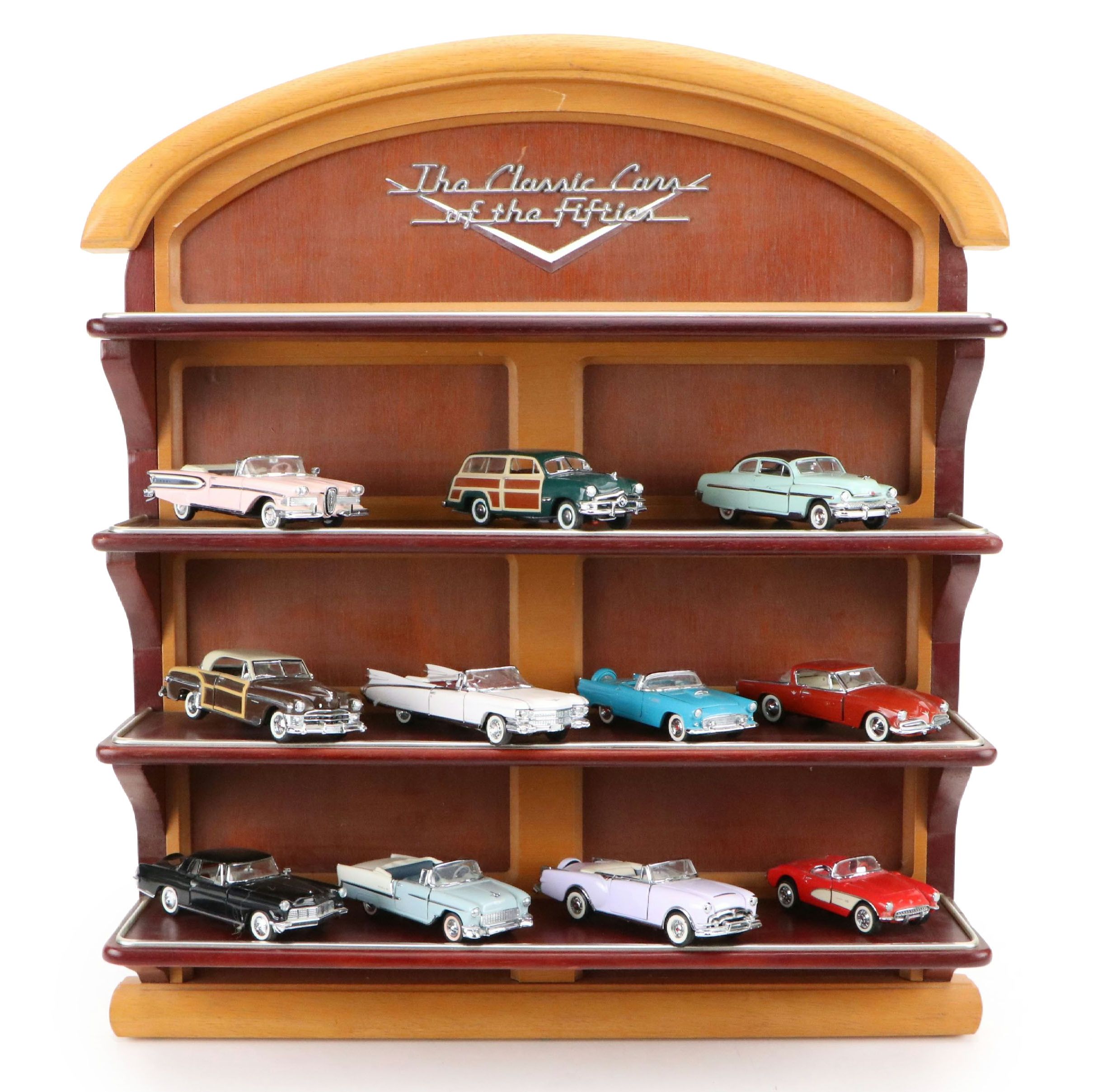 "The Classic Cars of the Fifties" Diecast Vehicles and Wall Display ...