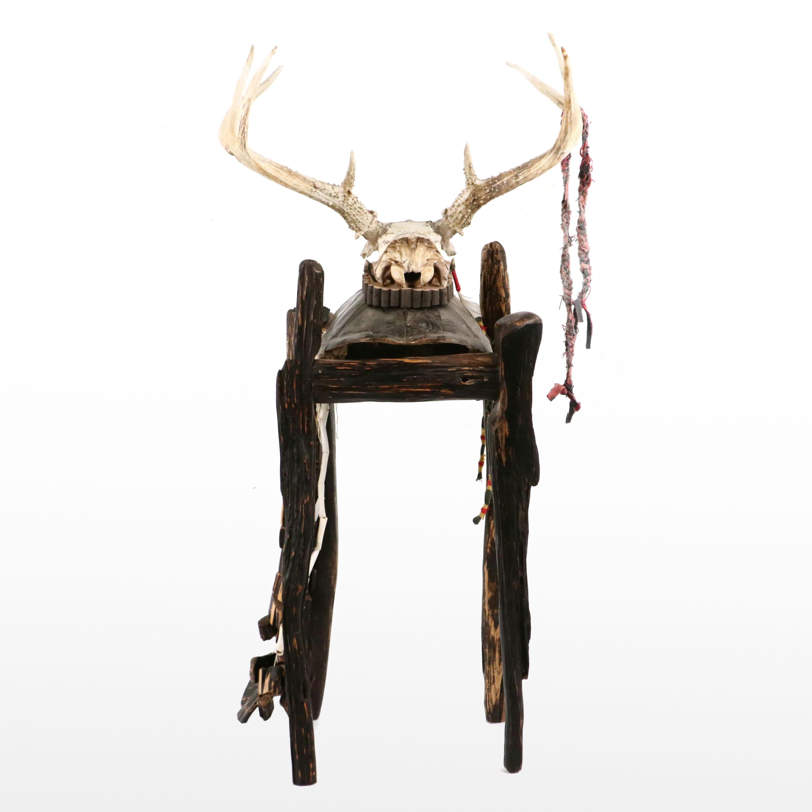 Robert Beaven Folk Art Sculpture of Found Wood and Other Organic ...
