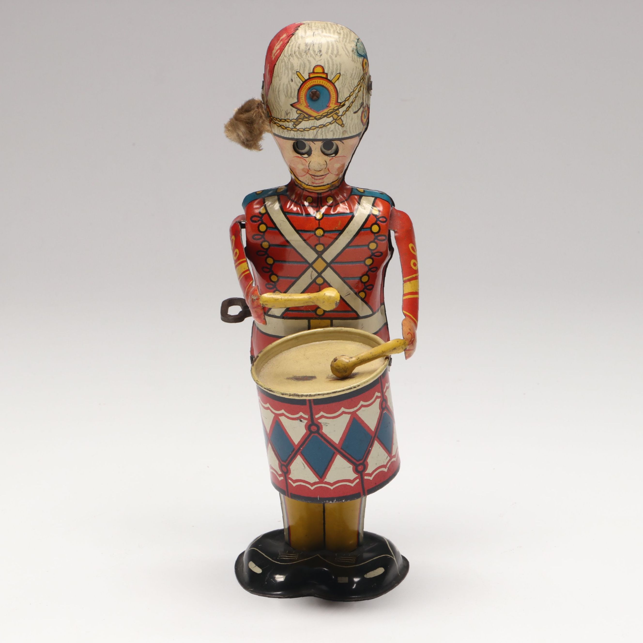 Louis Marx & Co. Drummer Boy Tin Lithograph Wind-Up Toy, Mid-20th ...