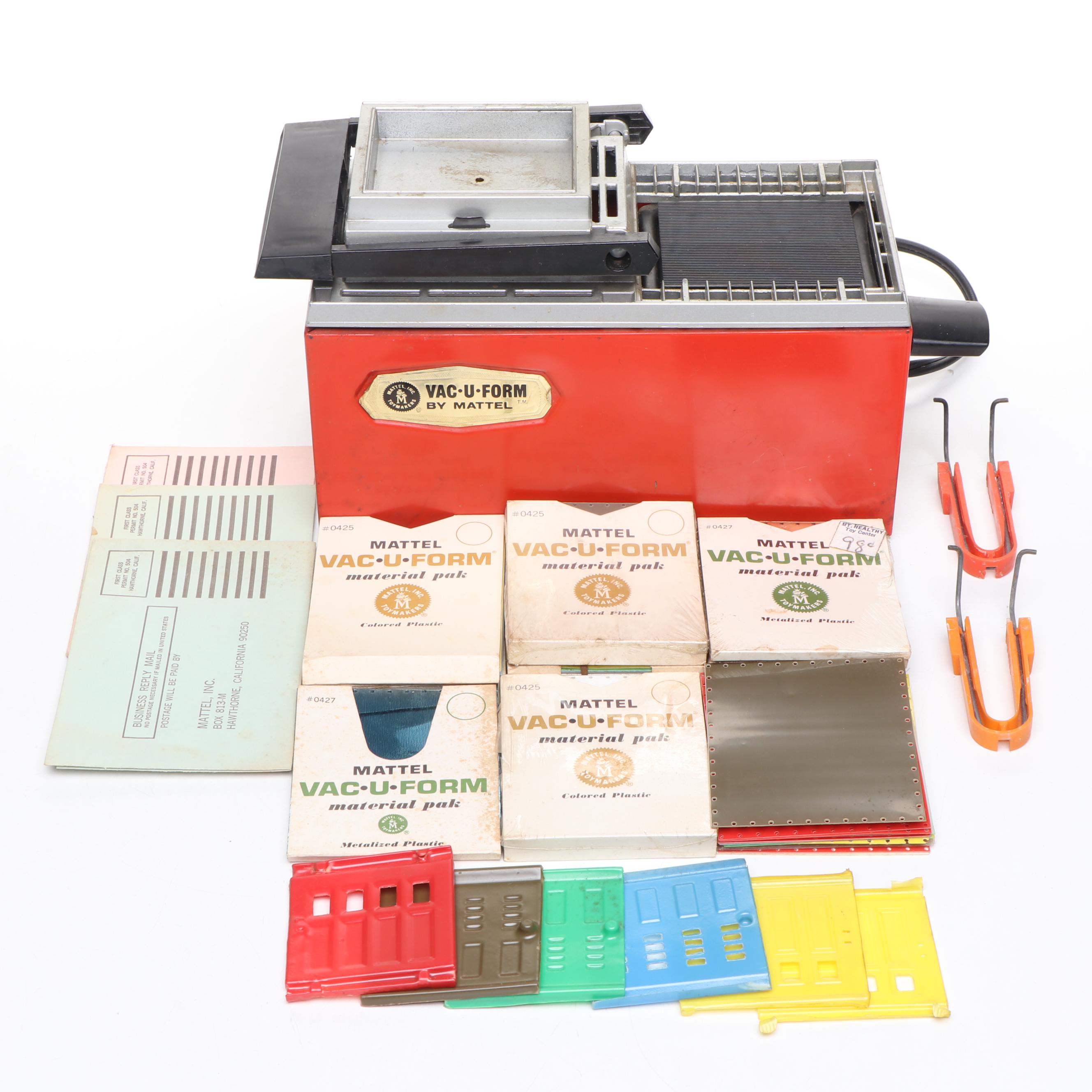 Mattel Vac-U-Form Plastic Mold Maker with Cards and Materials, 1960s ...