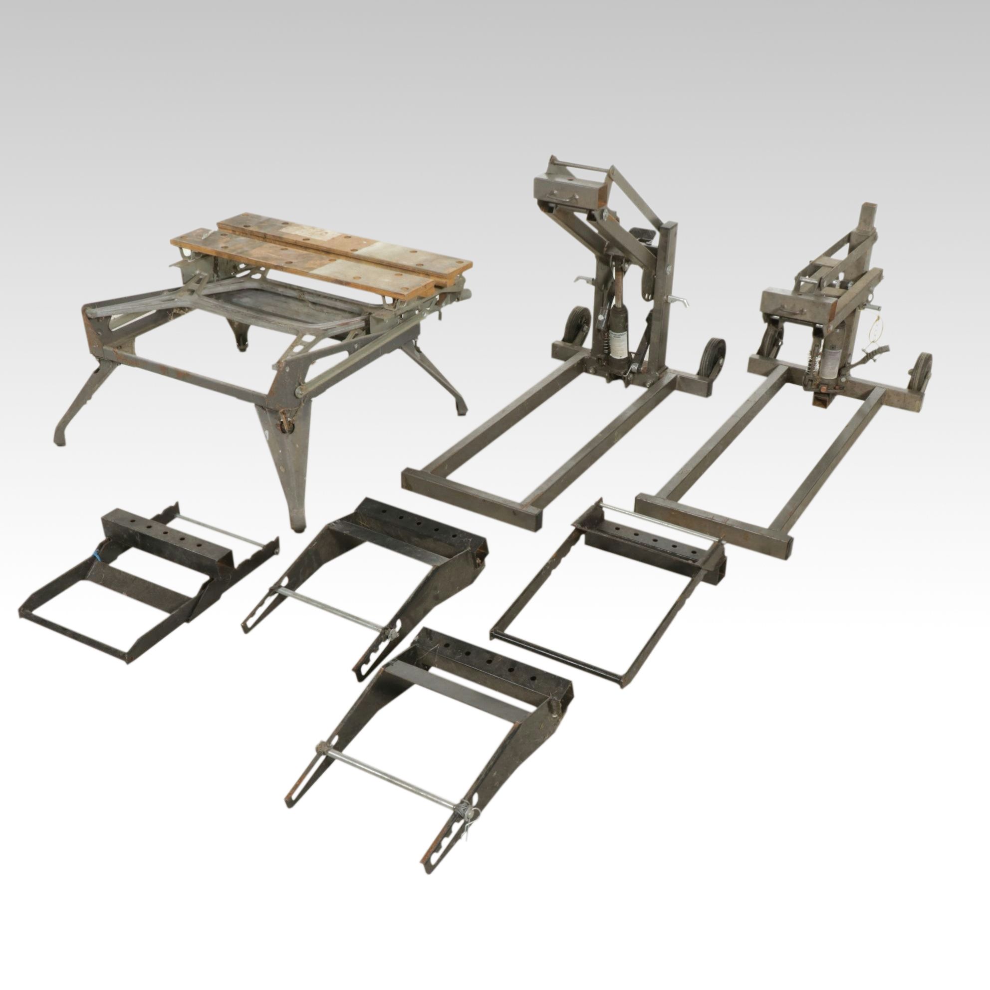 Pittsburgh 300 lb High-Lift Riding Mower Jacks, Pair, with Other ...