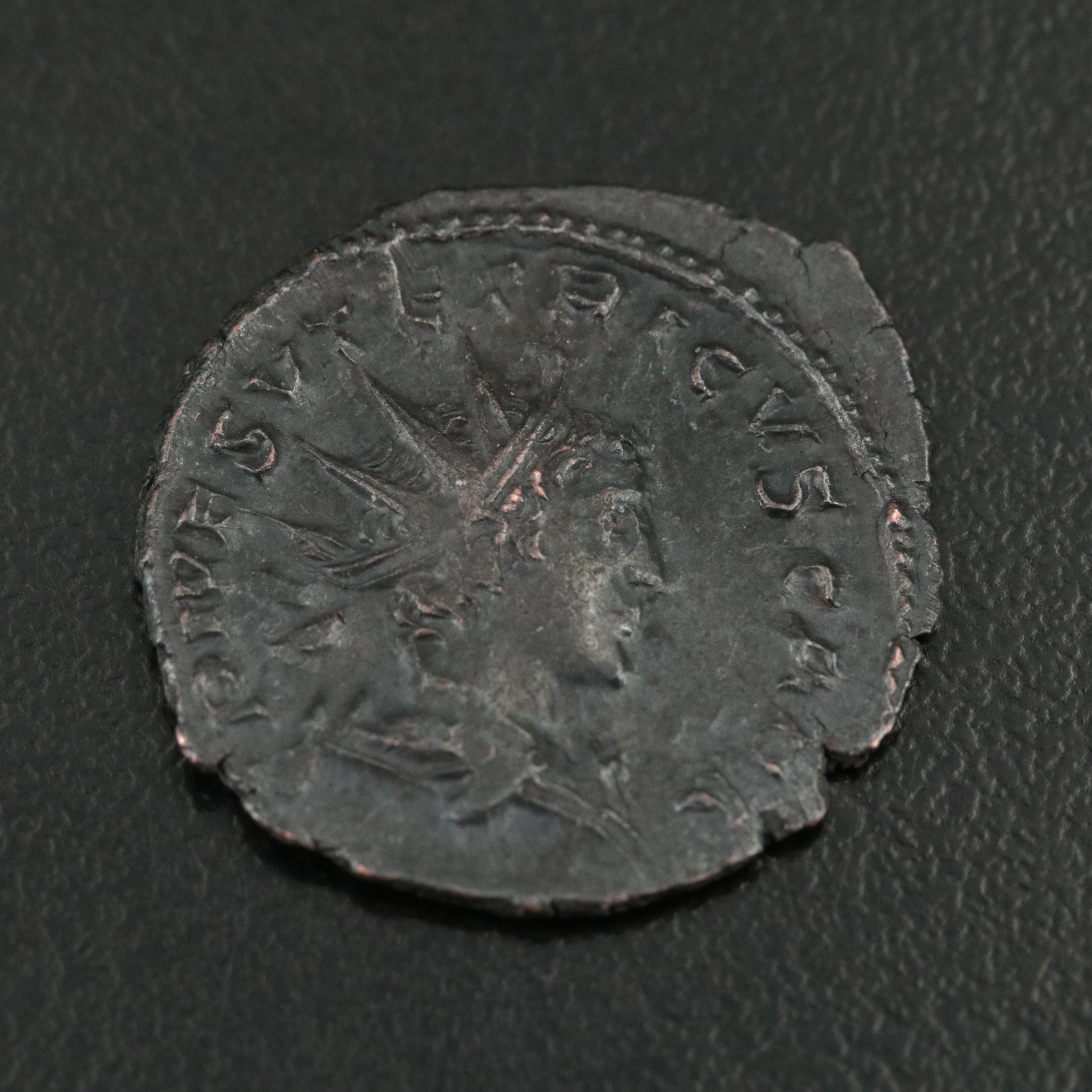 Ancient Roman Imperial Æ Antoninianus Coin of Tetricus II, ca. 274 A.D ...