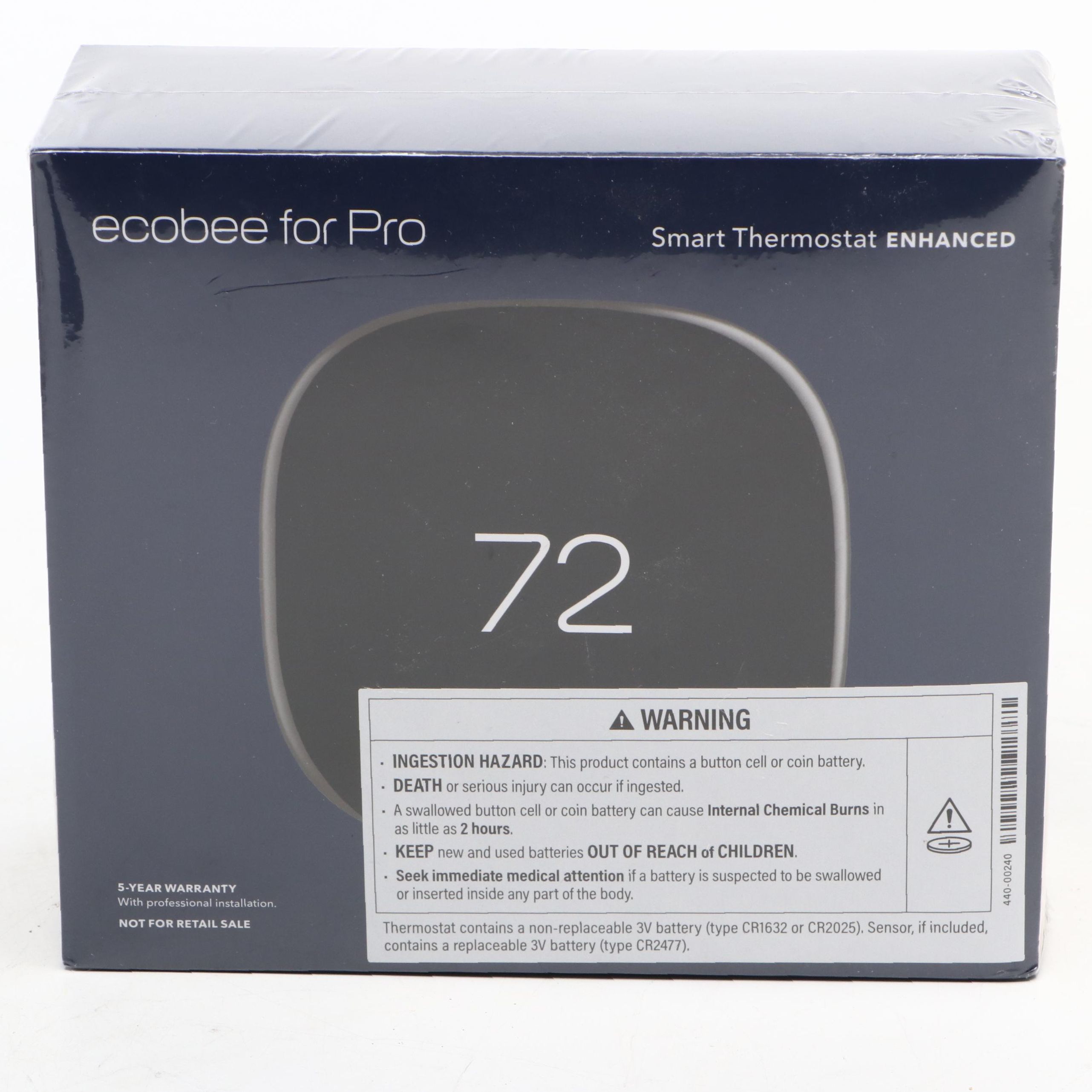 Ecobee for Pro Enhanced Smart Thermostat | Barnebys