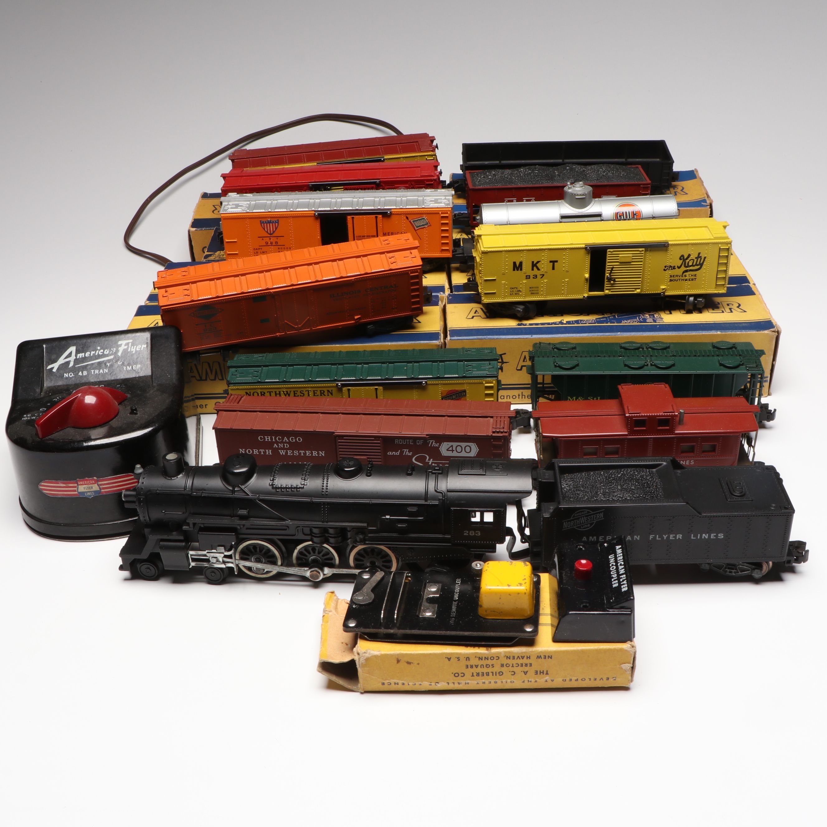 American Flyer "Chicago Northwestern" S Gauge Steam Locomotive with ...