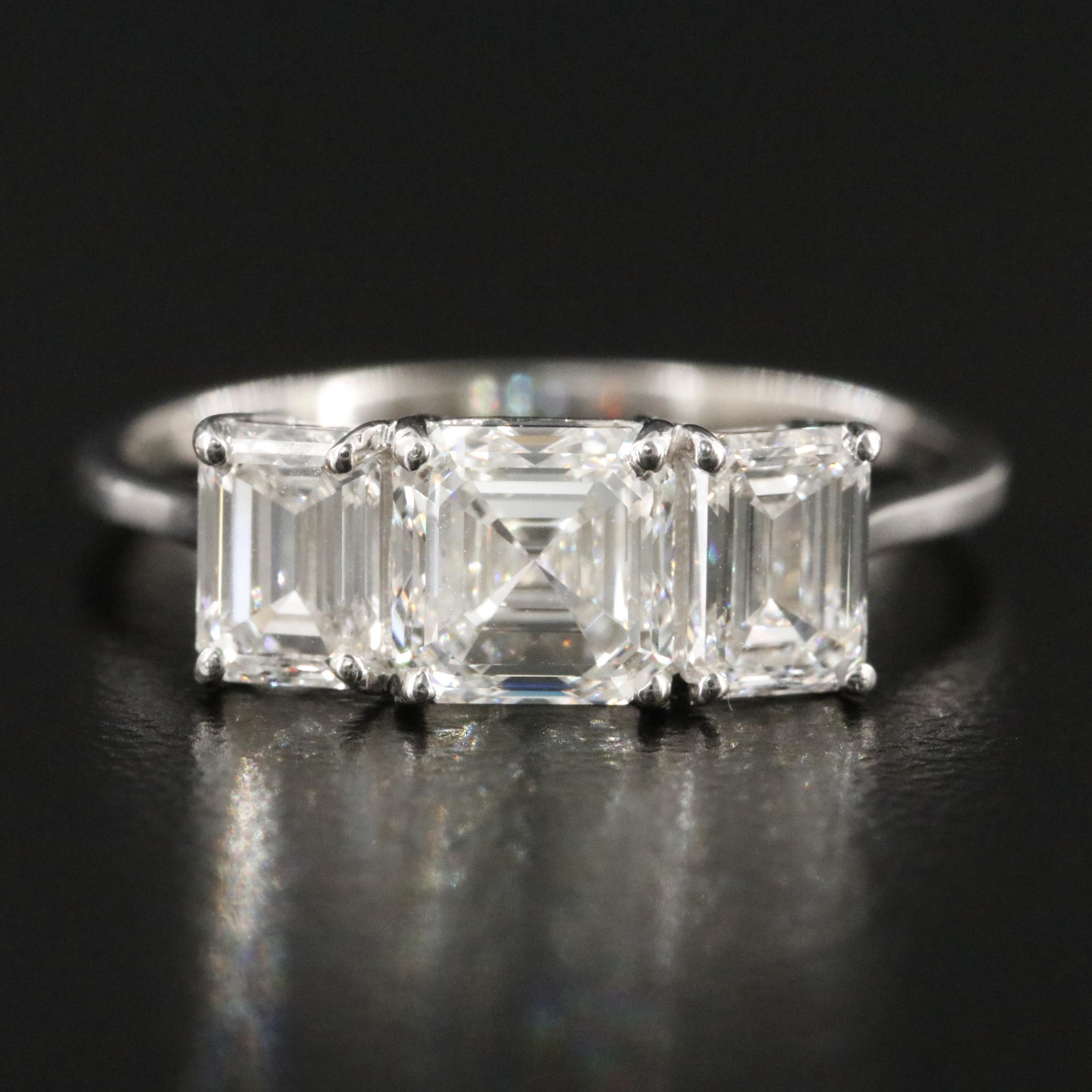 18K 1.88 CTW Diamond Ring with GIA Reports | Barnebys