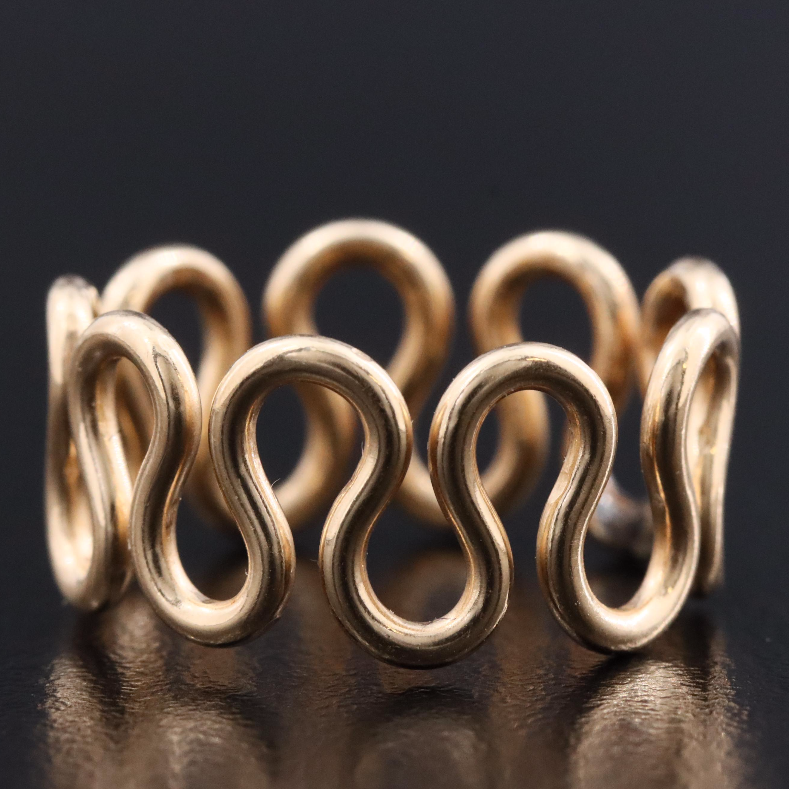 10K Wave Ring | Barnebys