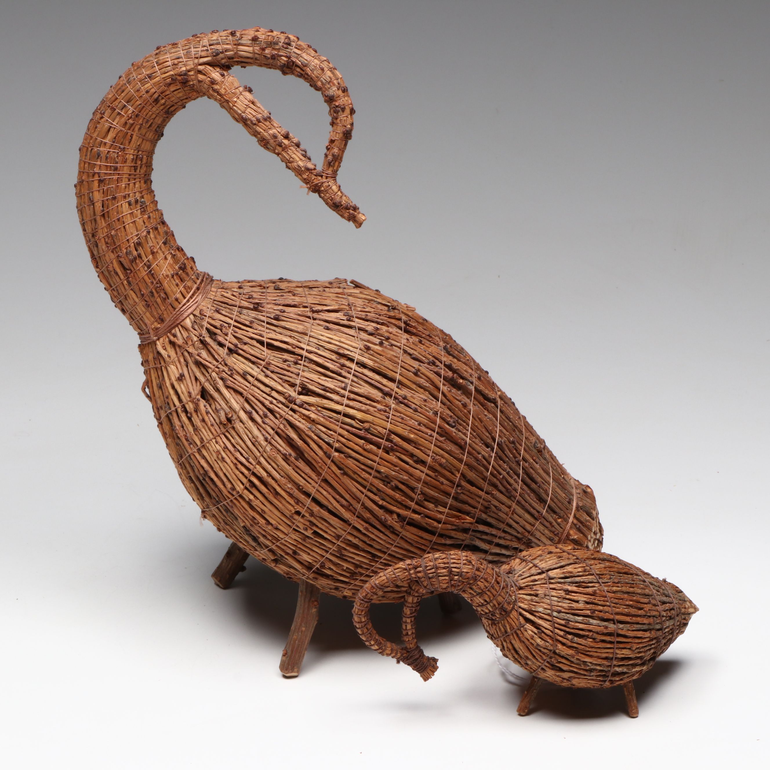 Cree First Nations Tamarack Twig Goose Decoys | Barnebys