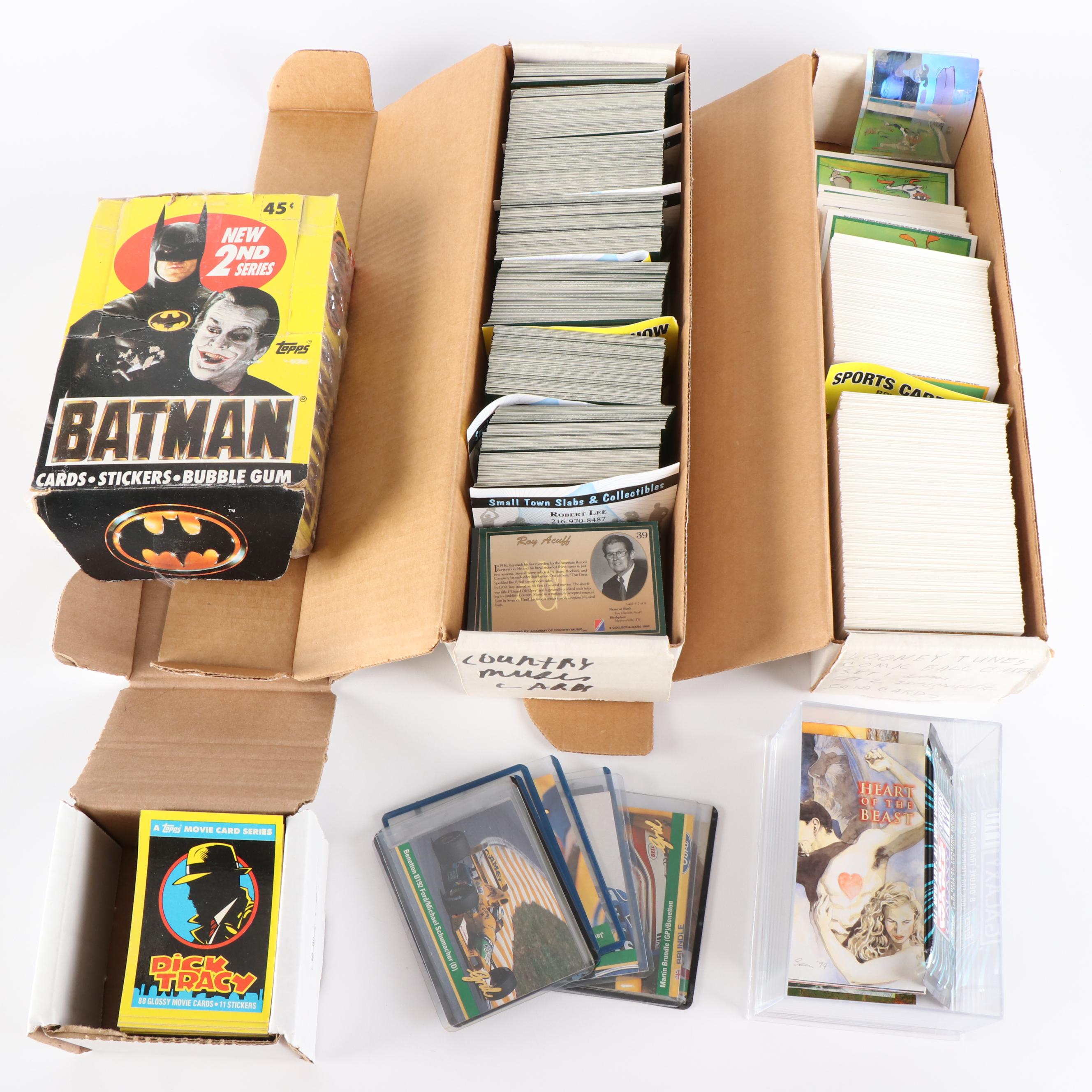 Batman, Looney Tunes, Star Wars, Formula 1 and More Trading Cards ...