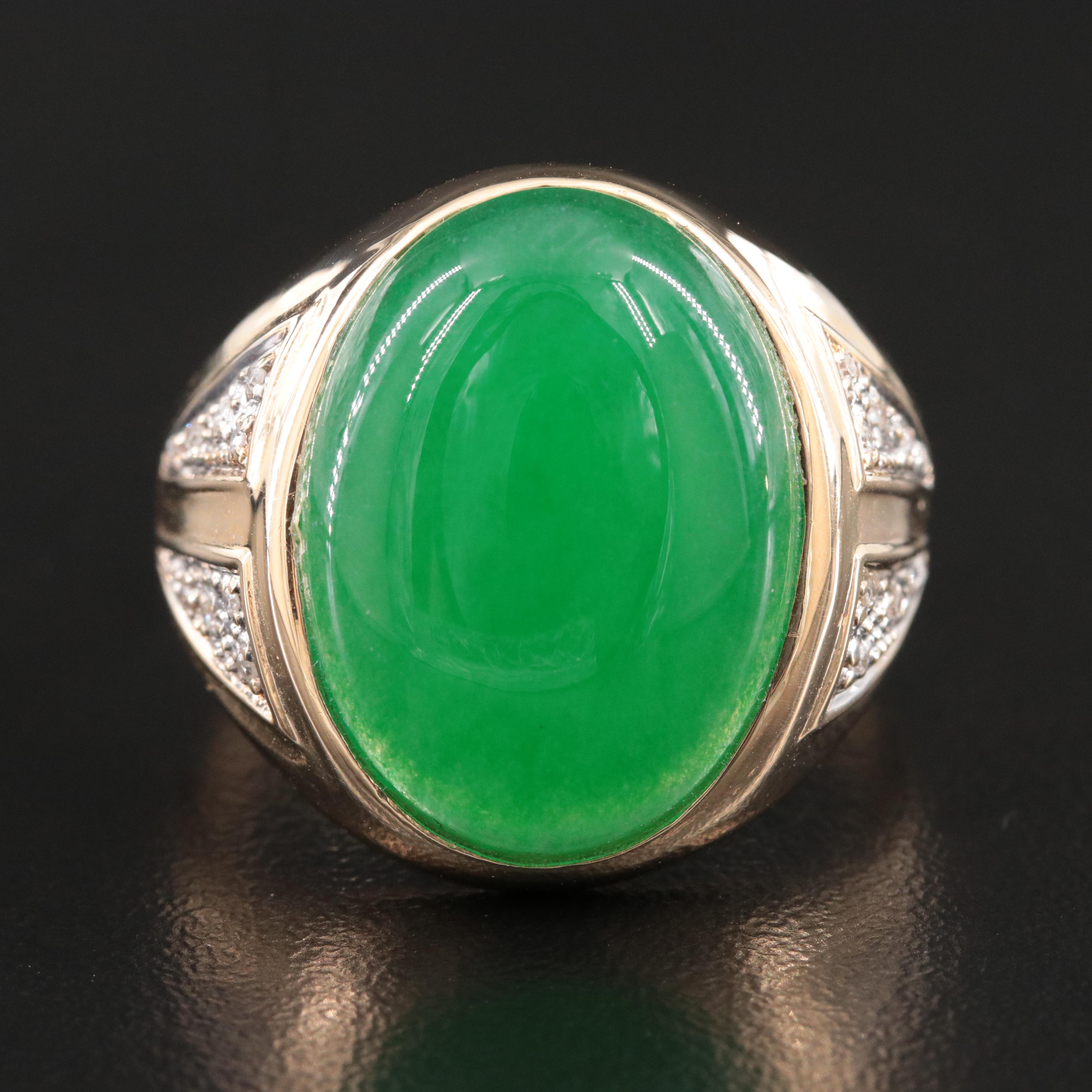 14K Quartz and Diamond Ring | Barnebys
