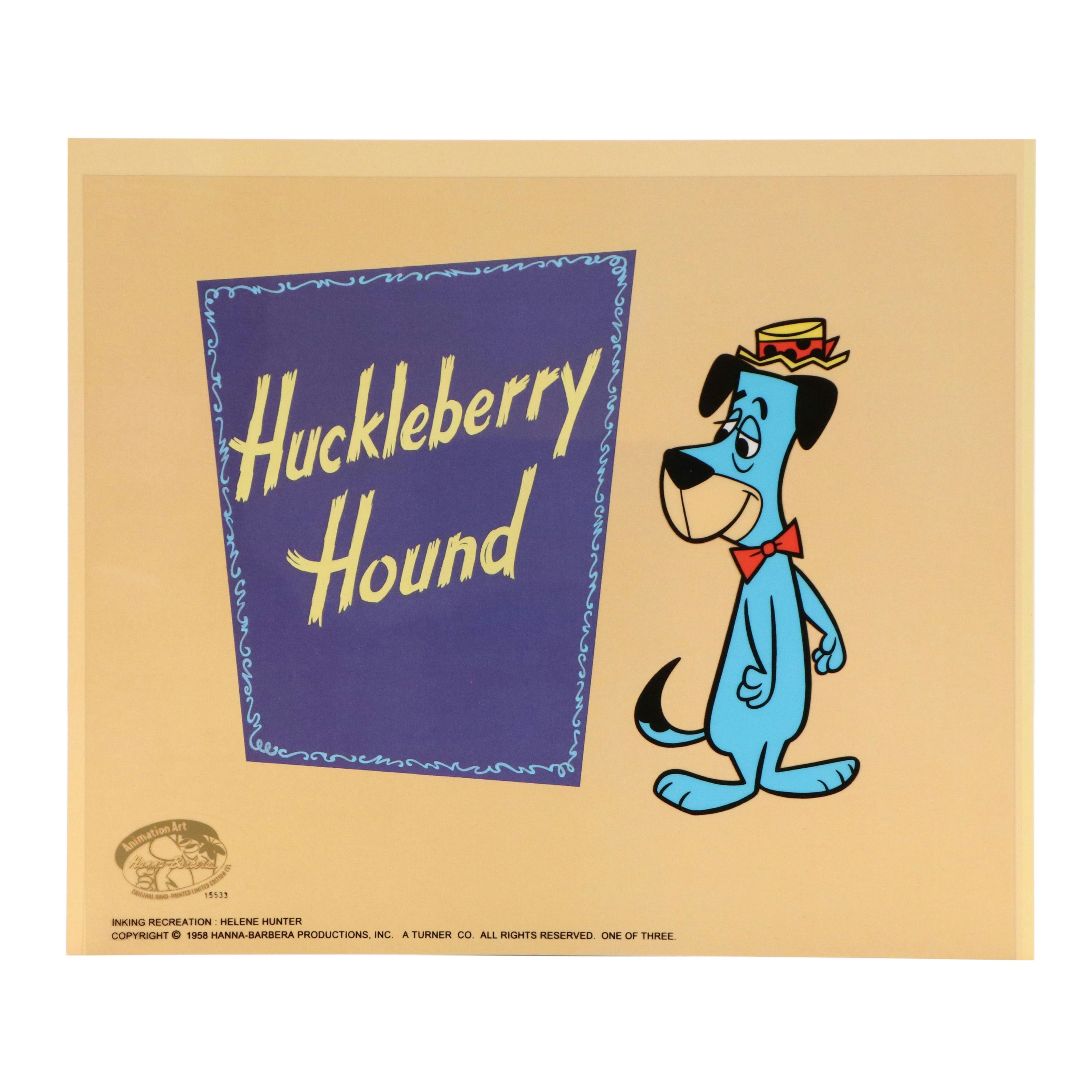 Hanna-Barbera Sericel "The Huckleberry Hound Show," 1958 | Barnebys