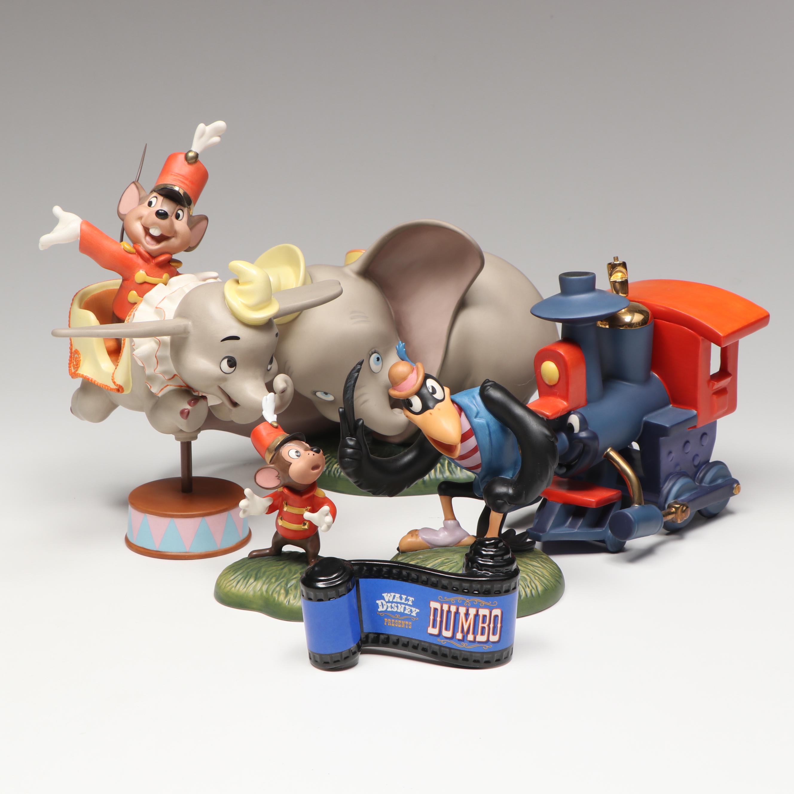 Disney "Trust Timothy" and More Dumbo Porcelain Figurines, 2000s | Barnebys