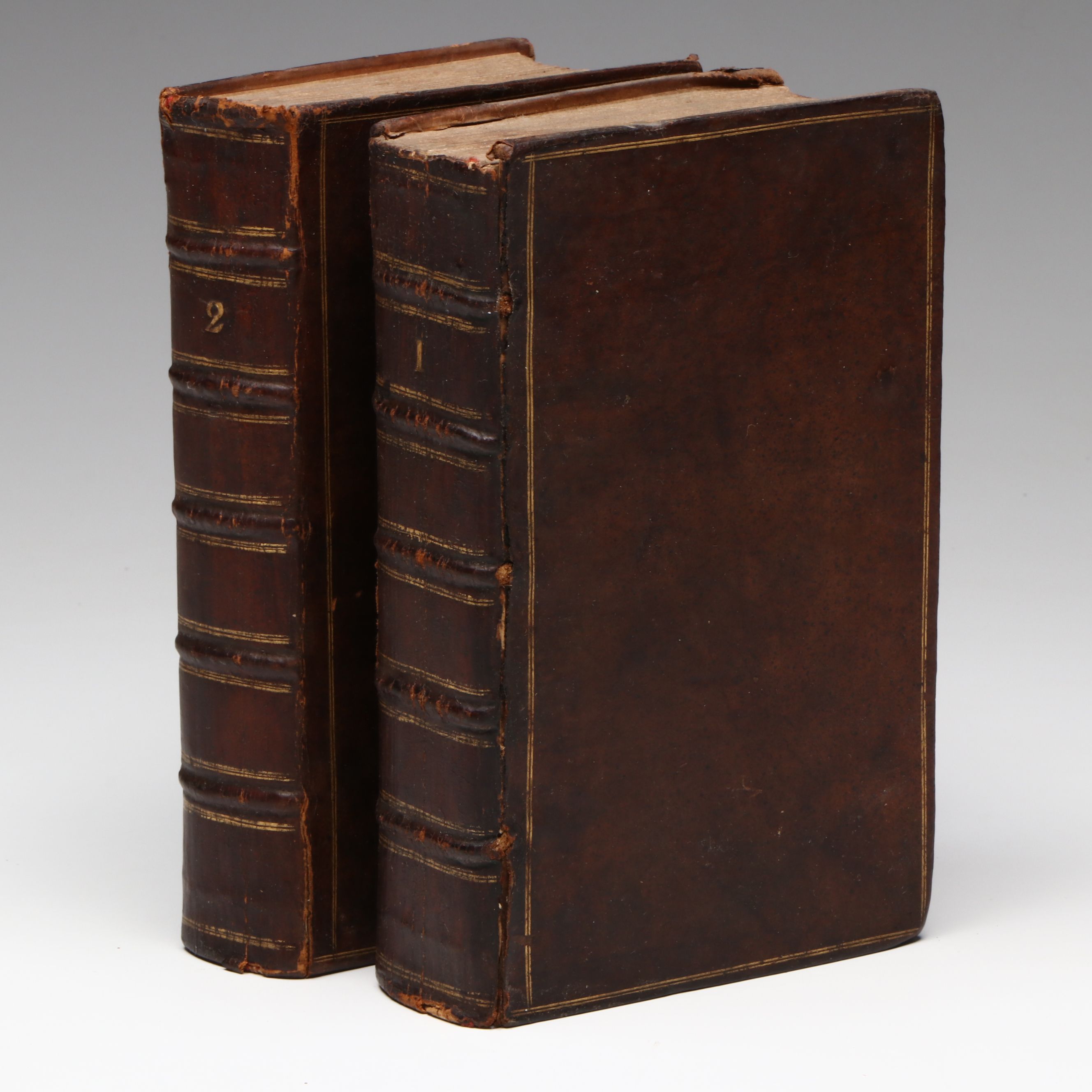 "Dictionarium Polygraphicum" Two-Volume Set by John Barrow, 1735 | Barnebys