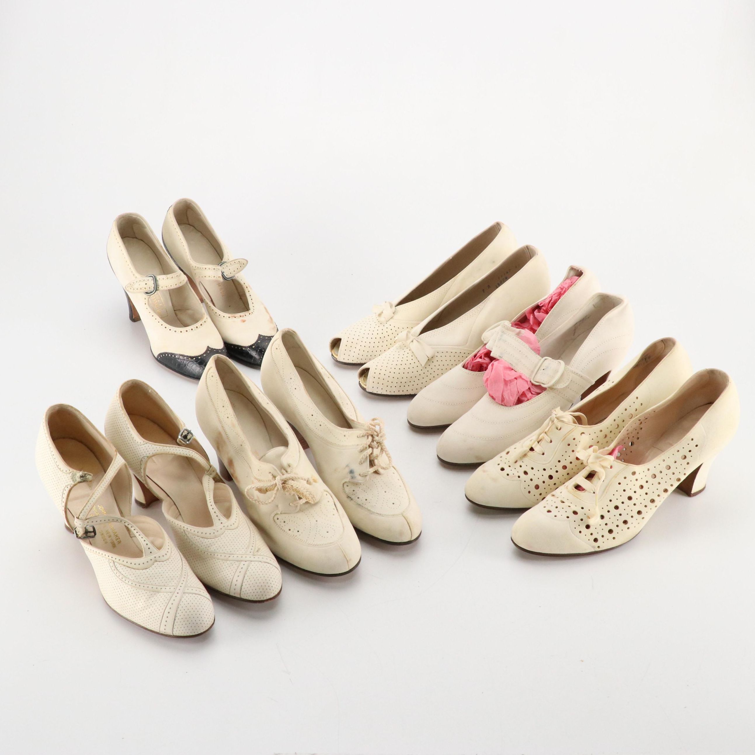 Vintage John Wanamaker, Bonwit Teller Mary Jane, Open-Toe and Other ...