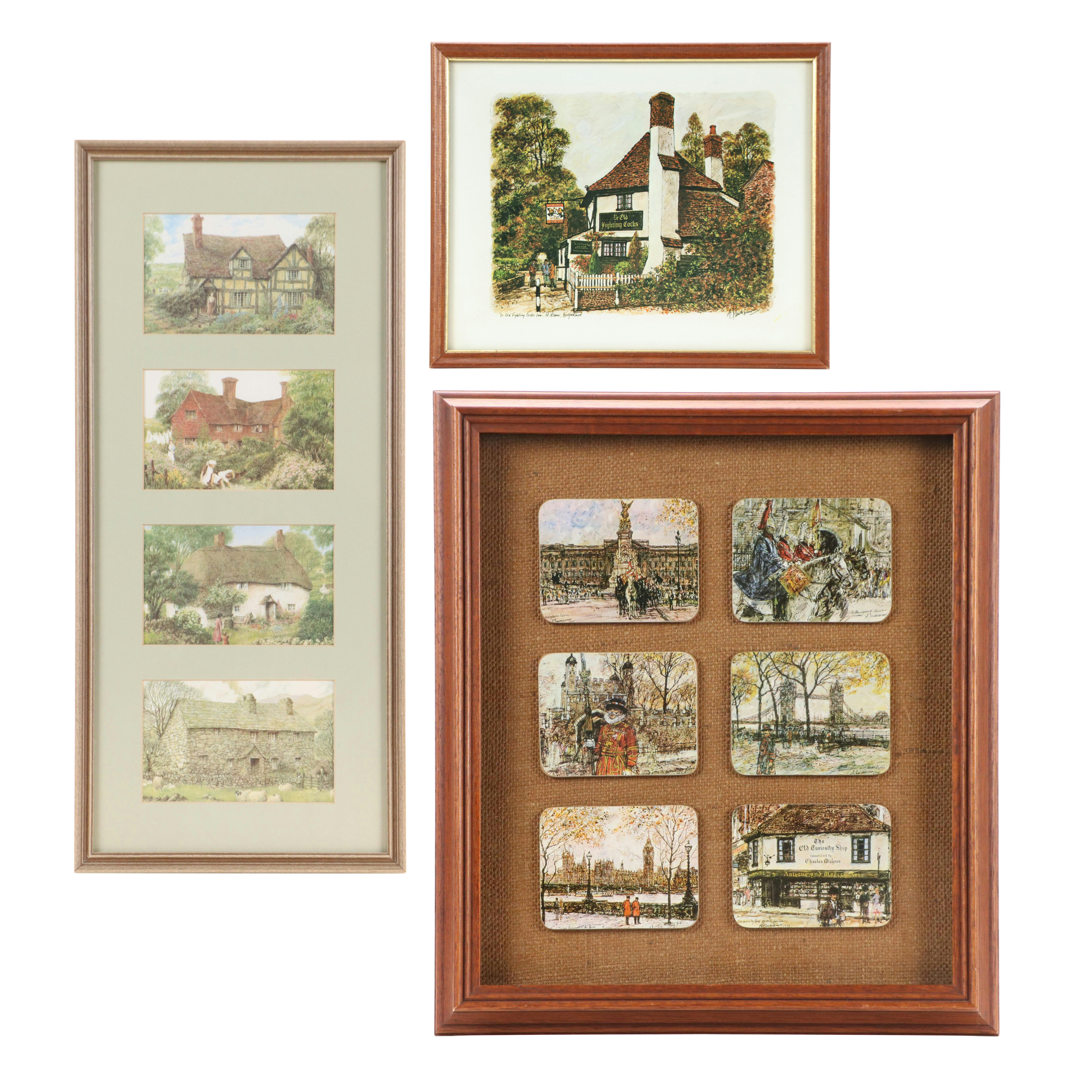 After Helen Allingham Offset Lithographs Depicting English Scenes ...