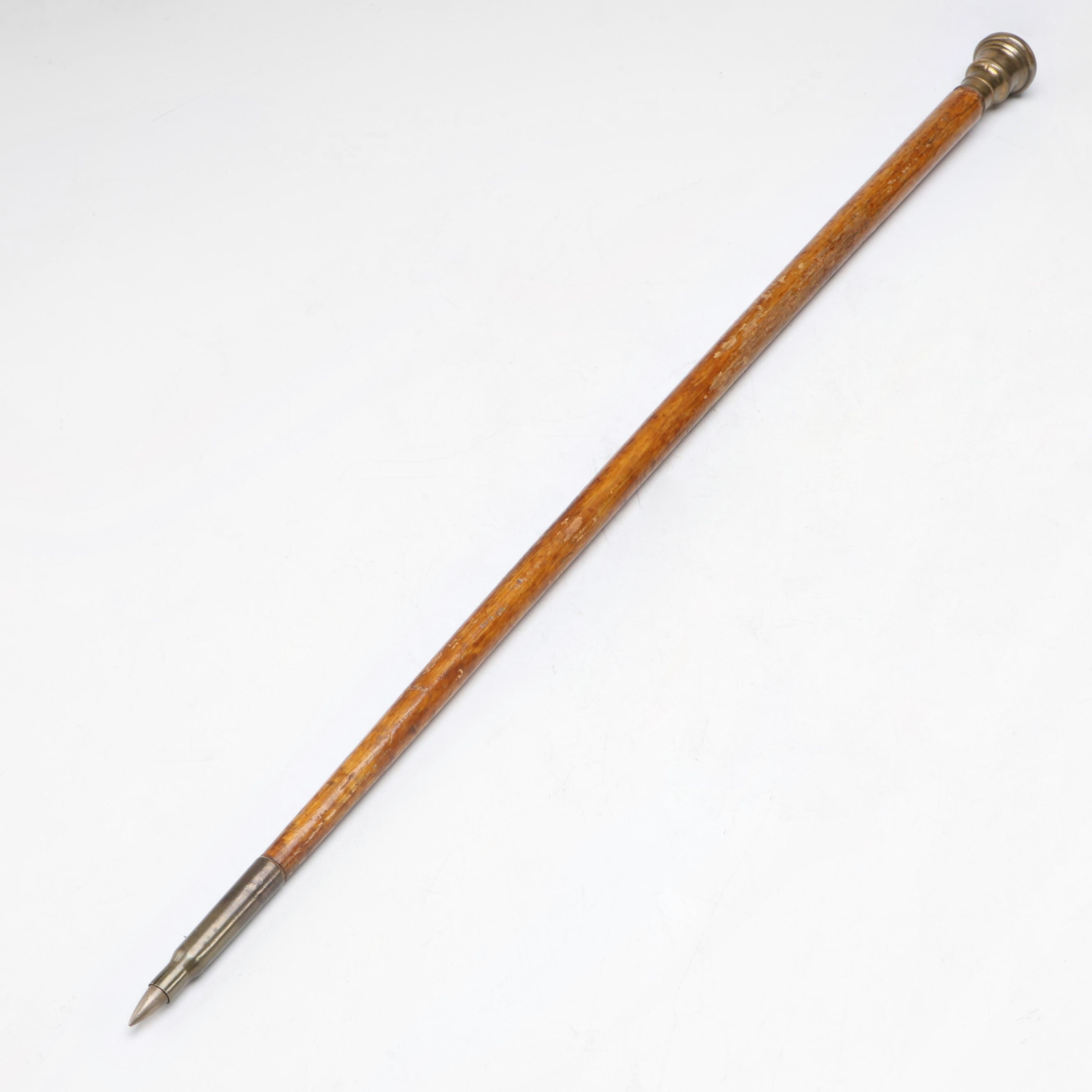 Handcrafted Bullet Tipped Wooden Hand Pointer, 20th Century | Barnebys