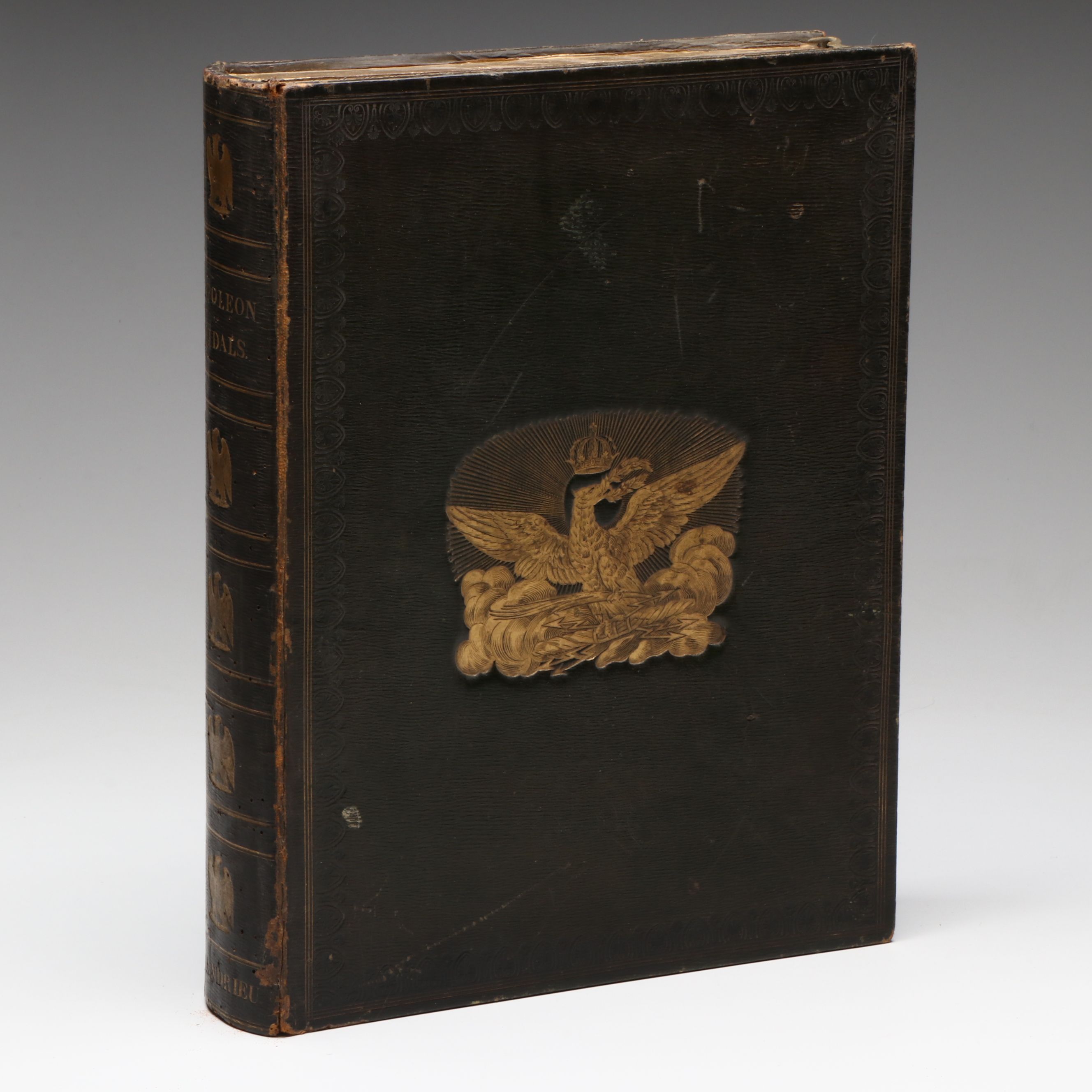 Bertrand Andrieu Set of Ten Uniface Cliché Napoleonic Medals, Circa ...