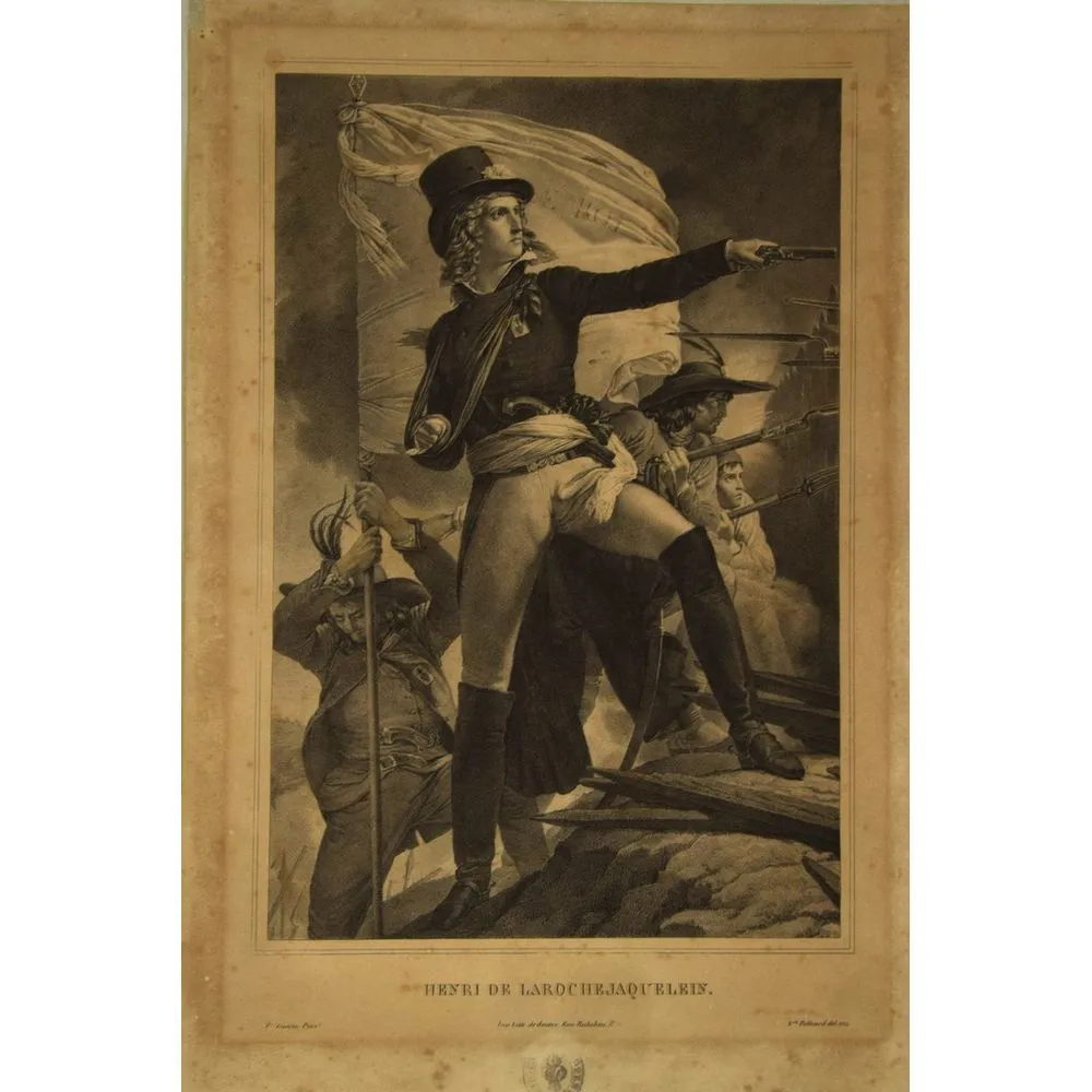 (Vendéens) Henri de Larochejaquelein after Belliard and Guérin ...