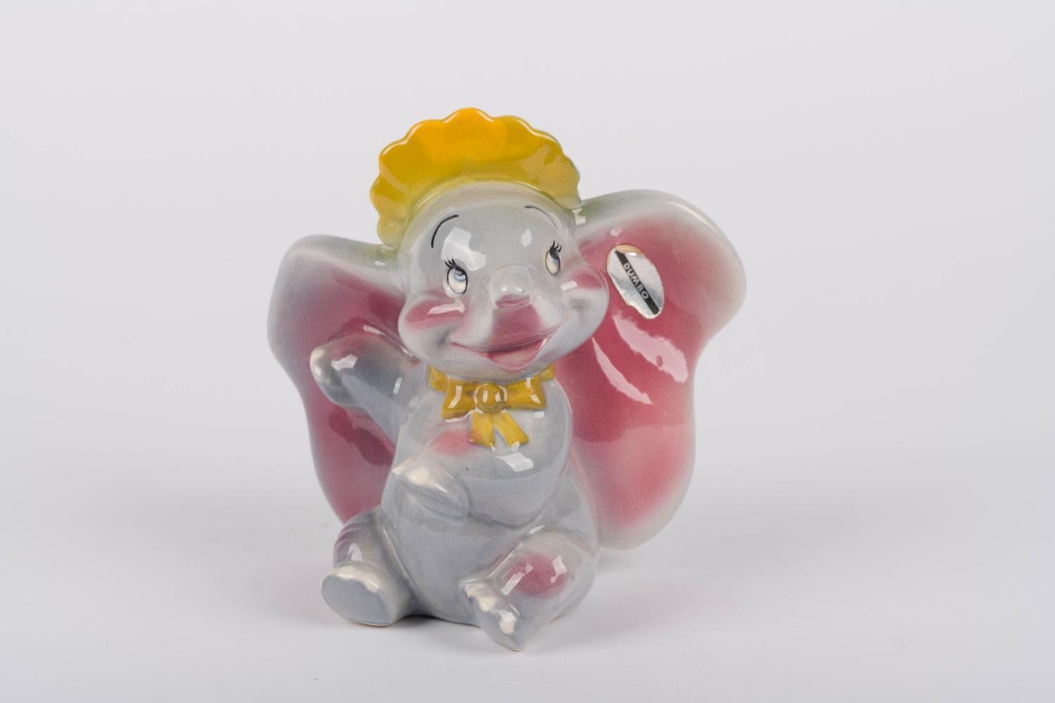 A Dumbo Ceramic Figurine by Shaw Pottery. | Barnebys