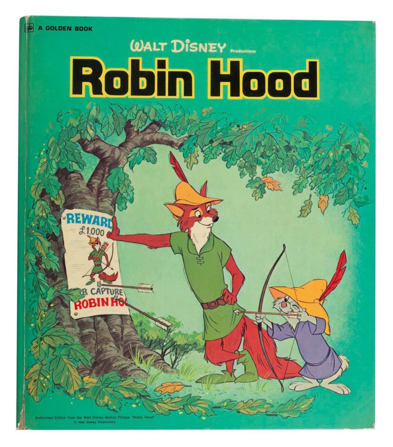 A 1973 "Robin Hood" Golden Book. | Barnebys