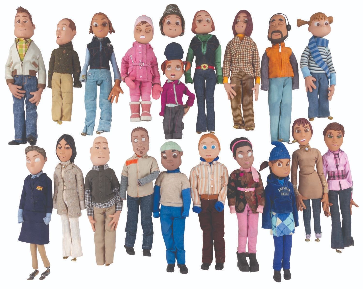 A Collection of American Eagle "Winter Tales" Puppets, Props and ...
