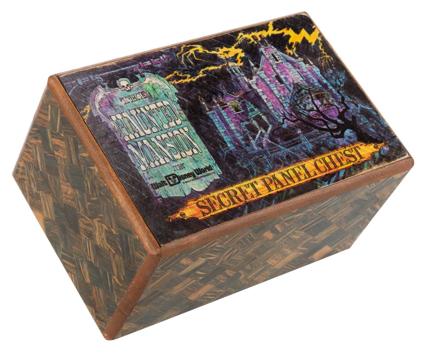 A Large Walt Disney World Haunted Mansion Secret Panel Chest. | Barnebys