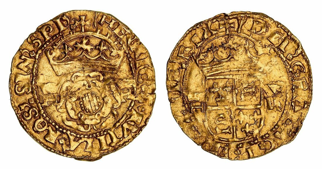 Edward VI (1547-1553), Posthumous Issues, in the name of Henry VIII ...