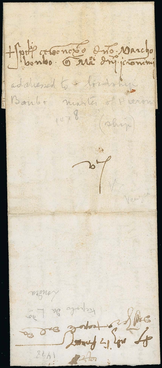 Great Britain Postal History Merchant Mail 1459 entire letter from ...