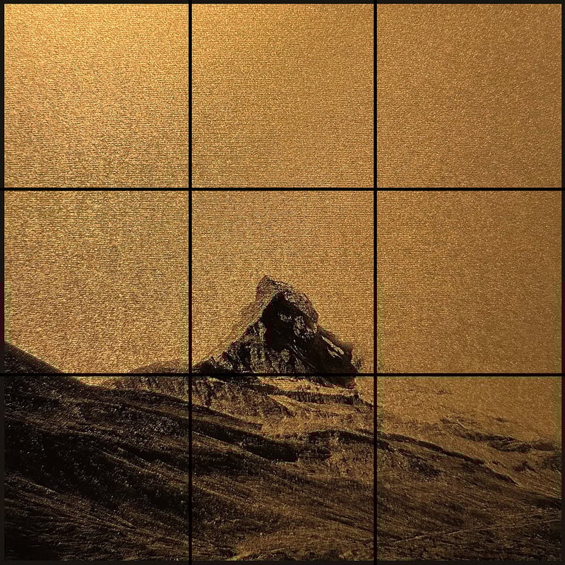 Anne Valverde - Contemporary Photographer - Matterhorn Gold | Barnebys