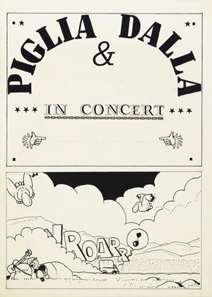 Cavezzali Massimo Piglia e Dalla in concerto , 1981 | Barnebys
