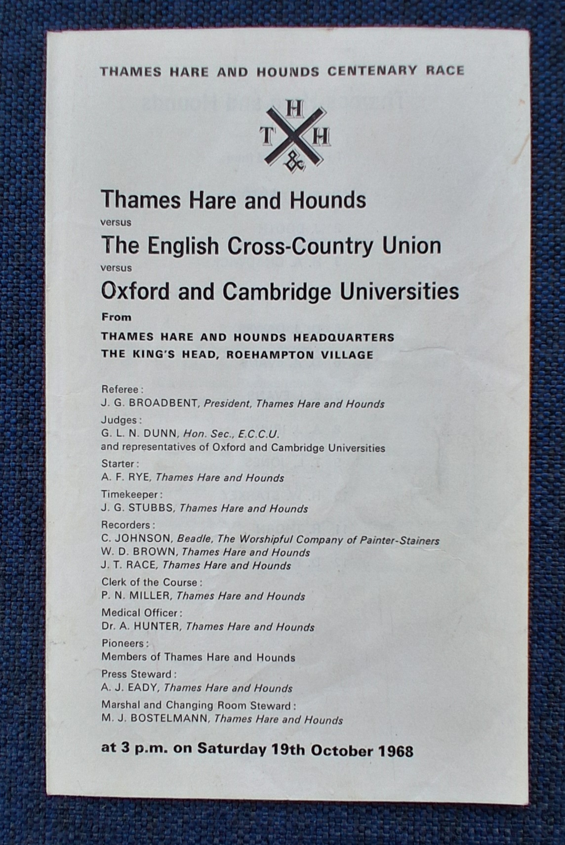 [Signed] The Annals of Thames Hare and Hounds | Barnebys