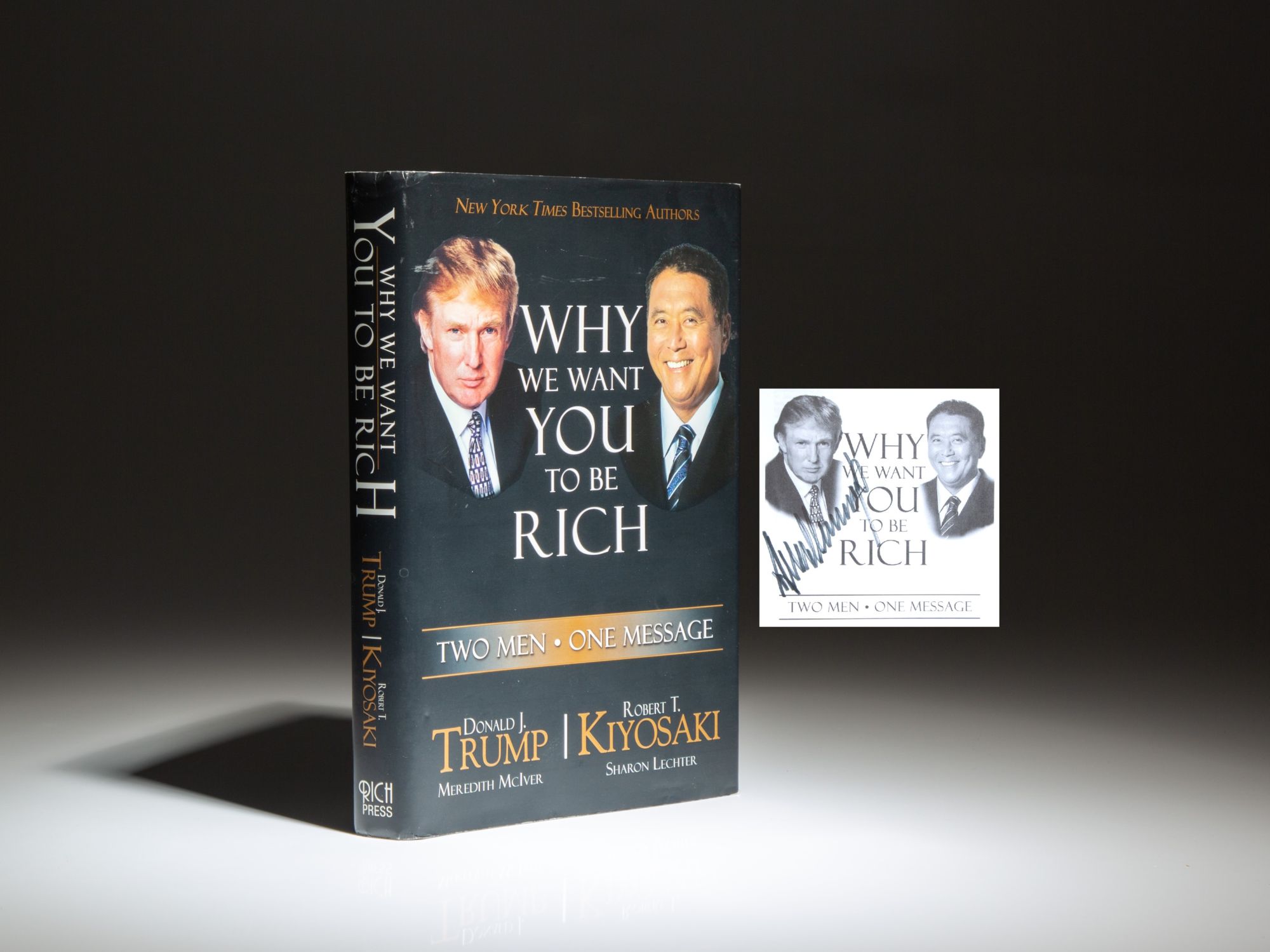 [Signed] Why We Want You To Be Rich; Two Men | Barnebys
