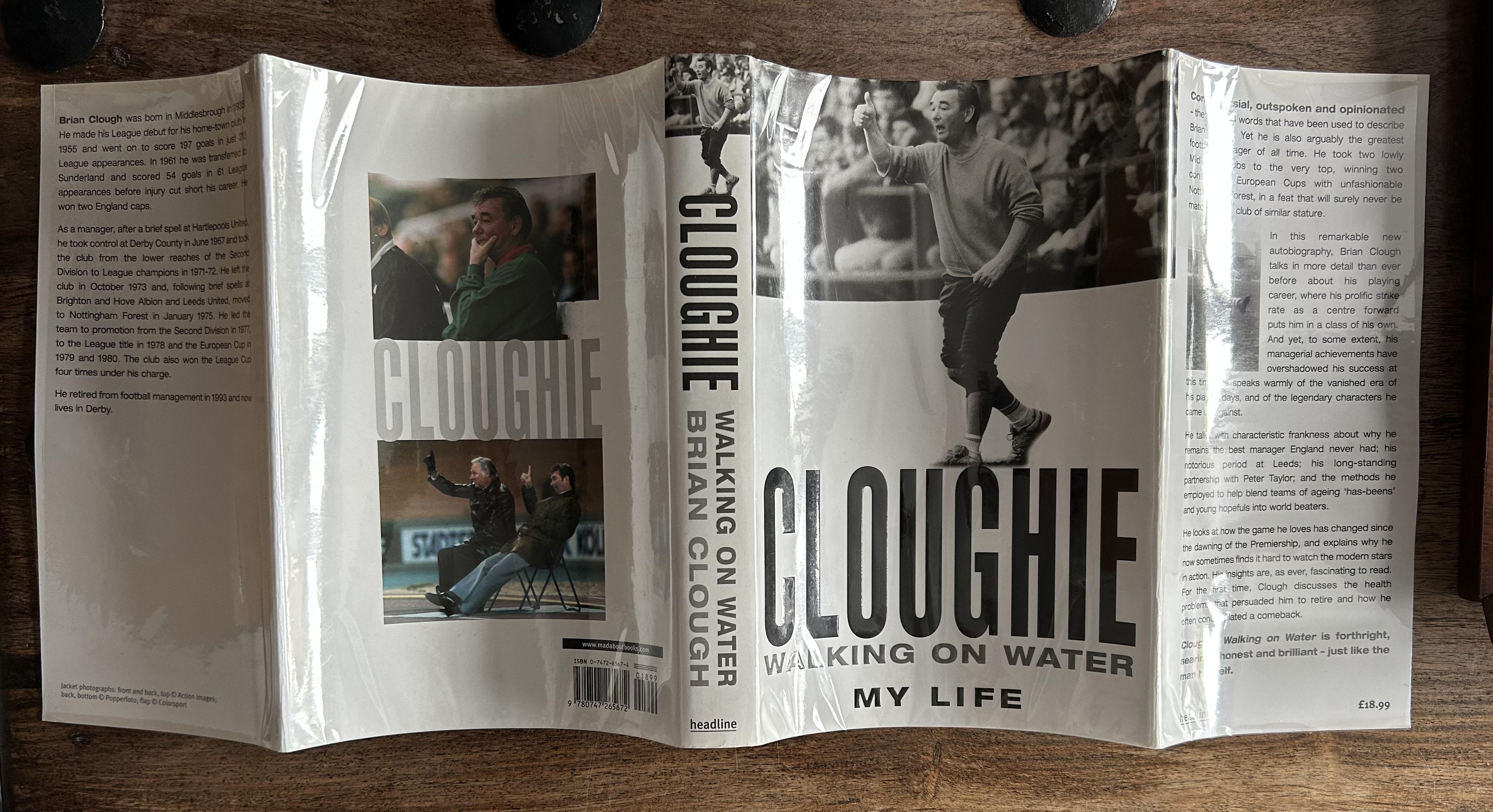 [Signed] Cloughie: Walking On Water: My Life Brian Clough... | Barnebys