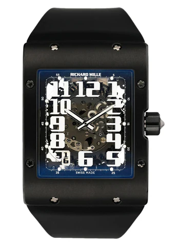 Richard Mille Extra Flat RM016 AL TI Titanium Mens Watch Box Papers ...
