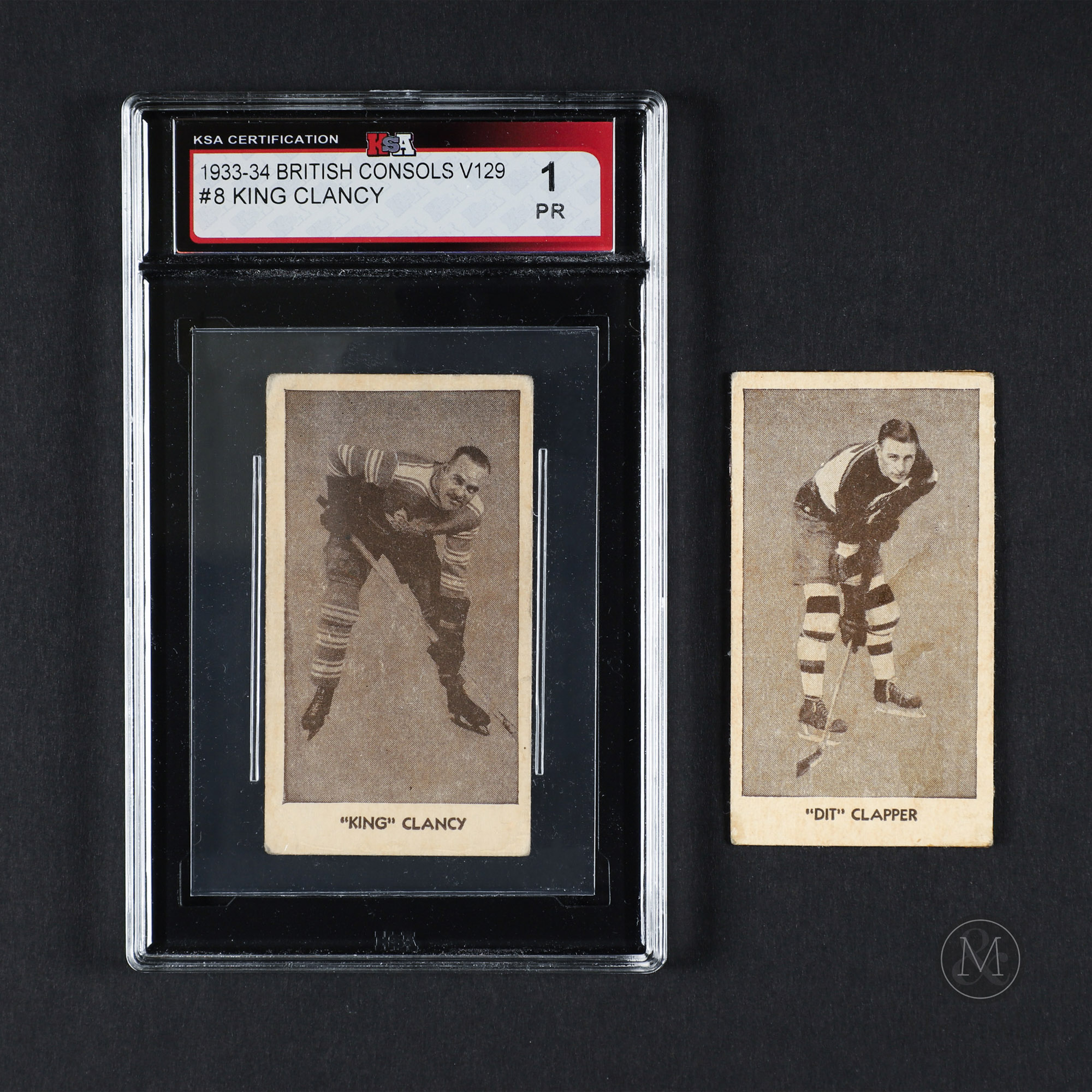 1933-1934 V129 King Clancy and Dit Clapper | Barnebys
