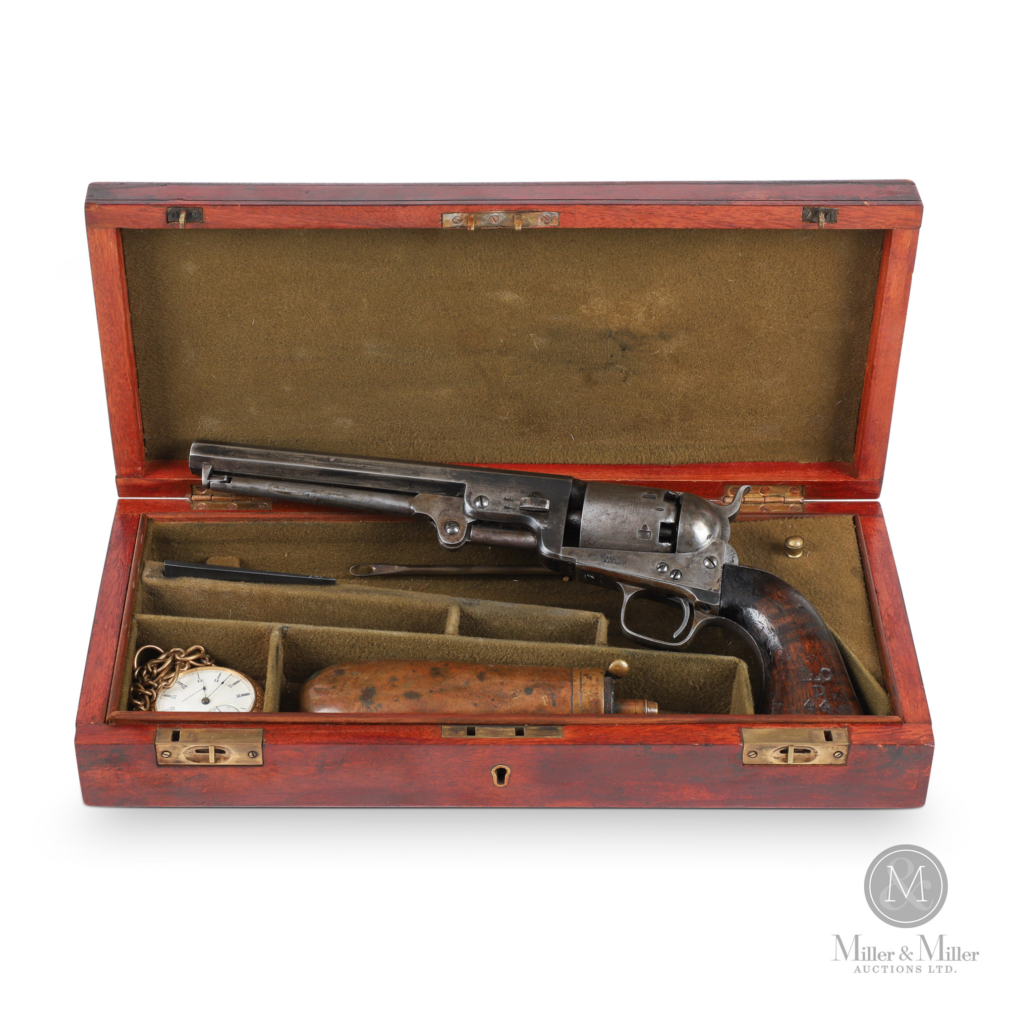 Lower Canada Colt London Model 1851 Navy Issued to St. Andrews Troop ...