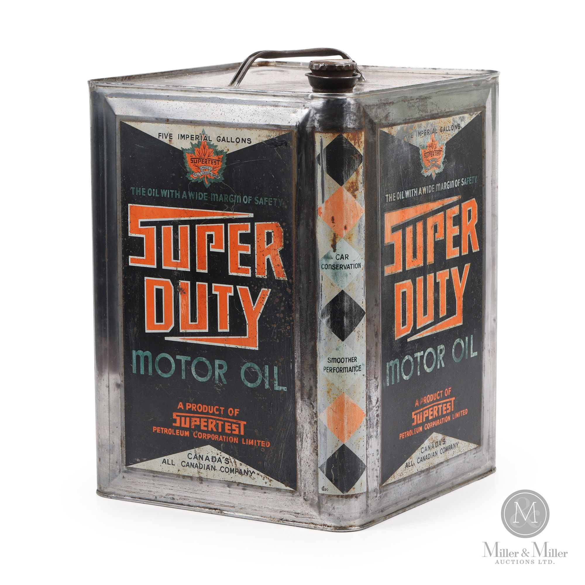 Supertest Super Duty Motor Oil 5 Gallon Tin | Barnebys