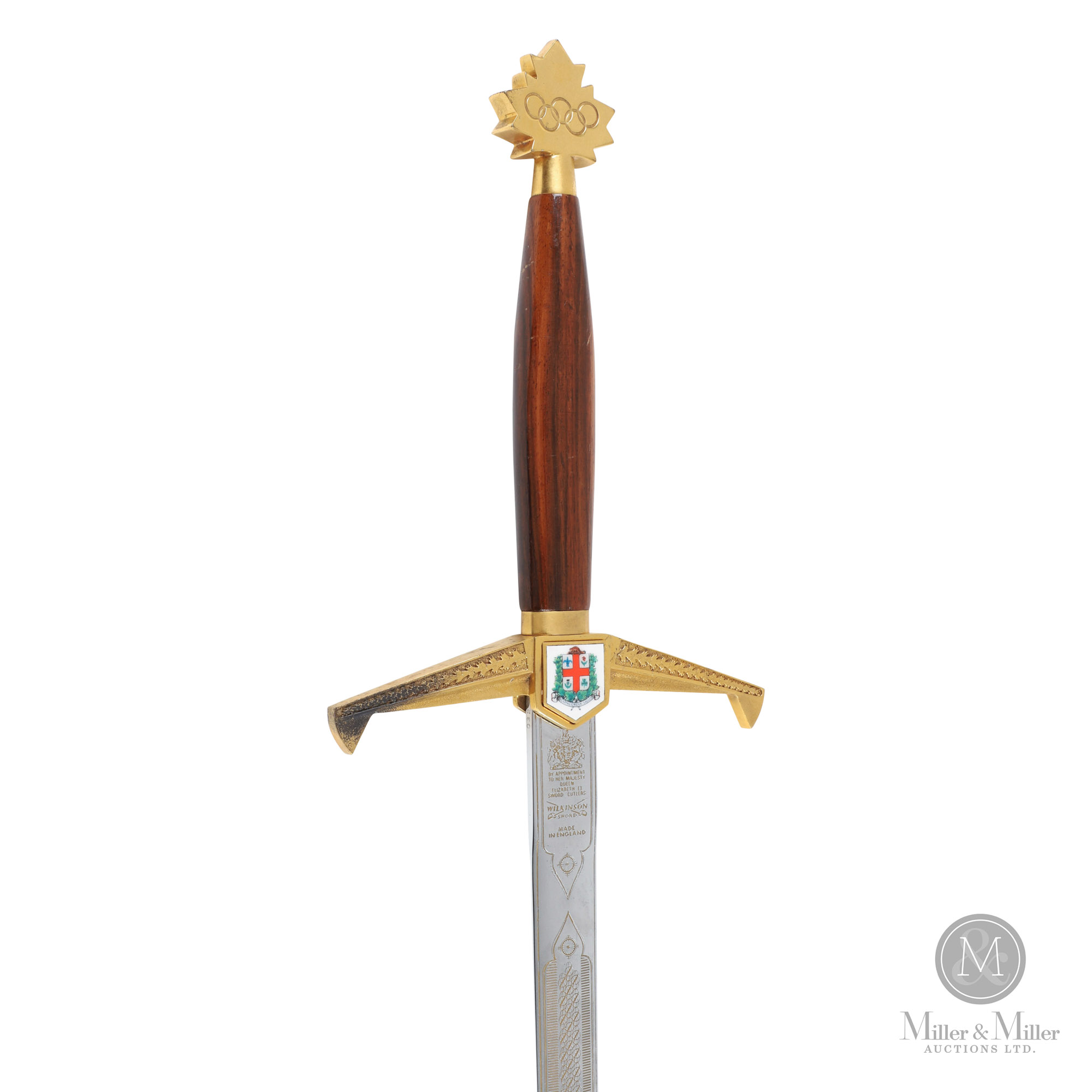 1976 Montreal Summer Olympics Presentation Sword | Barnebys