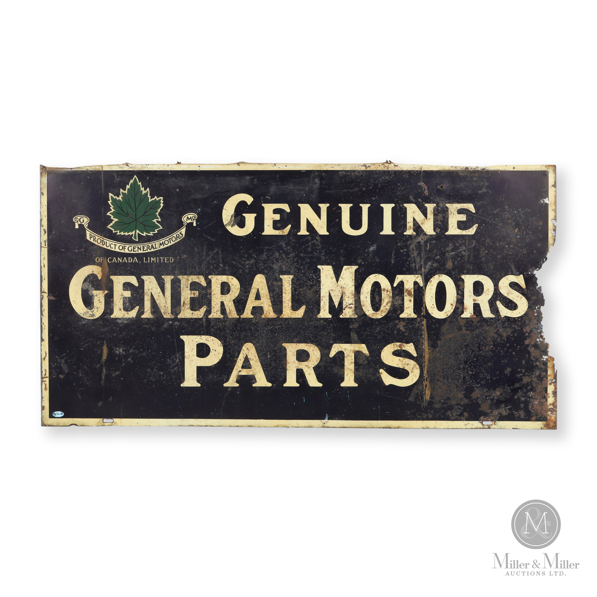 Rare General Motors Genuine Parts Flange Sign | Barnebys