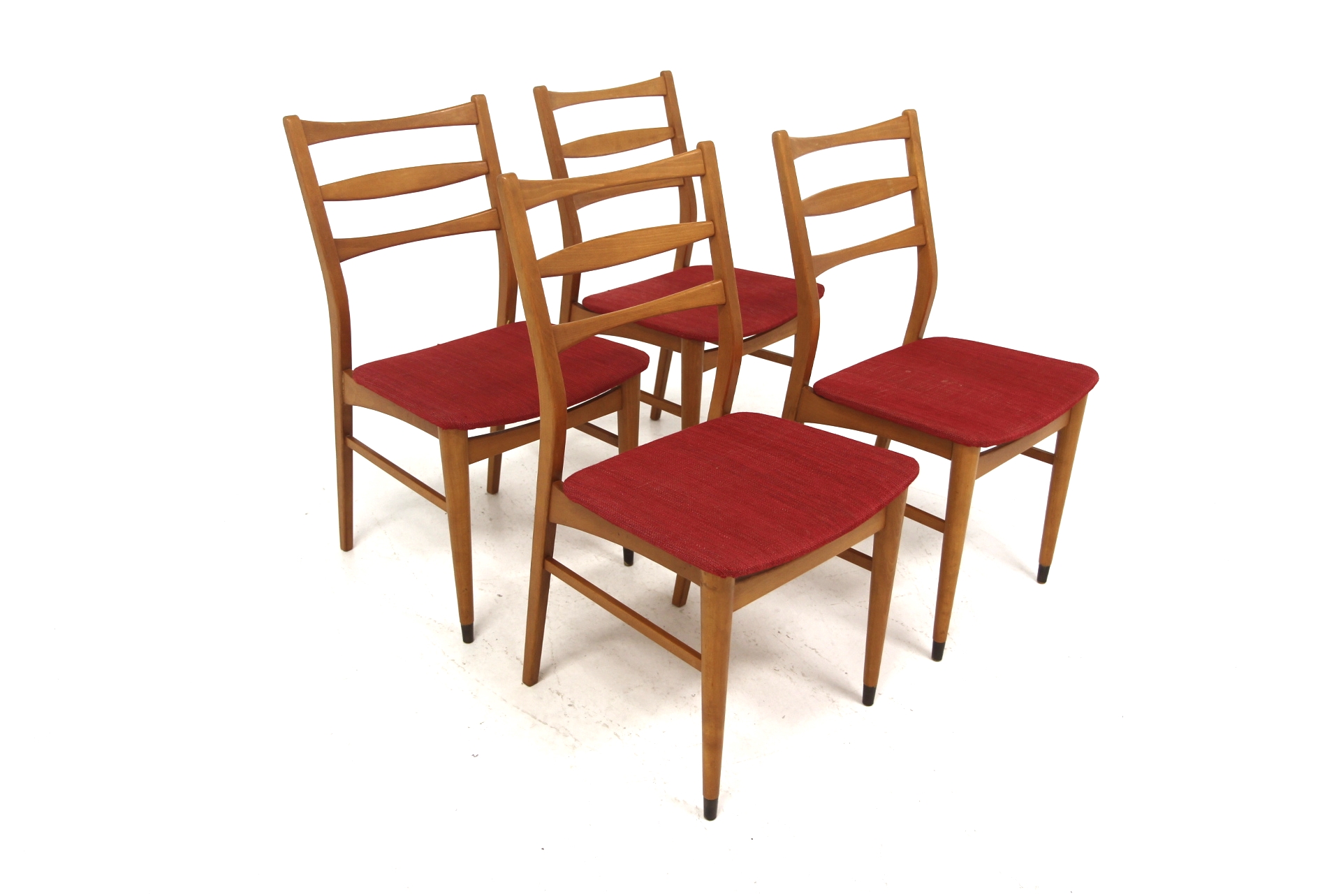 4 Chairs 1960s Swe. Beech | Barnebys