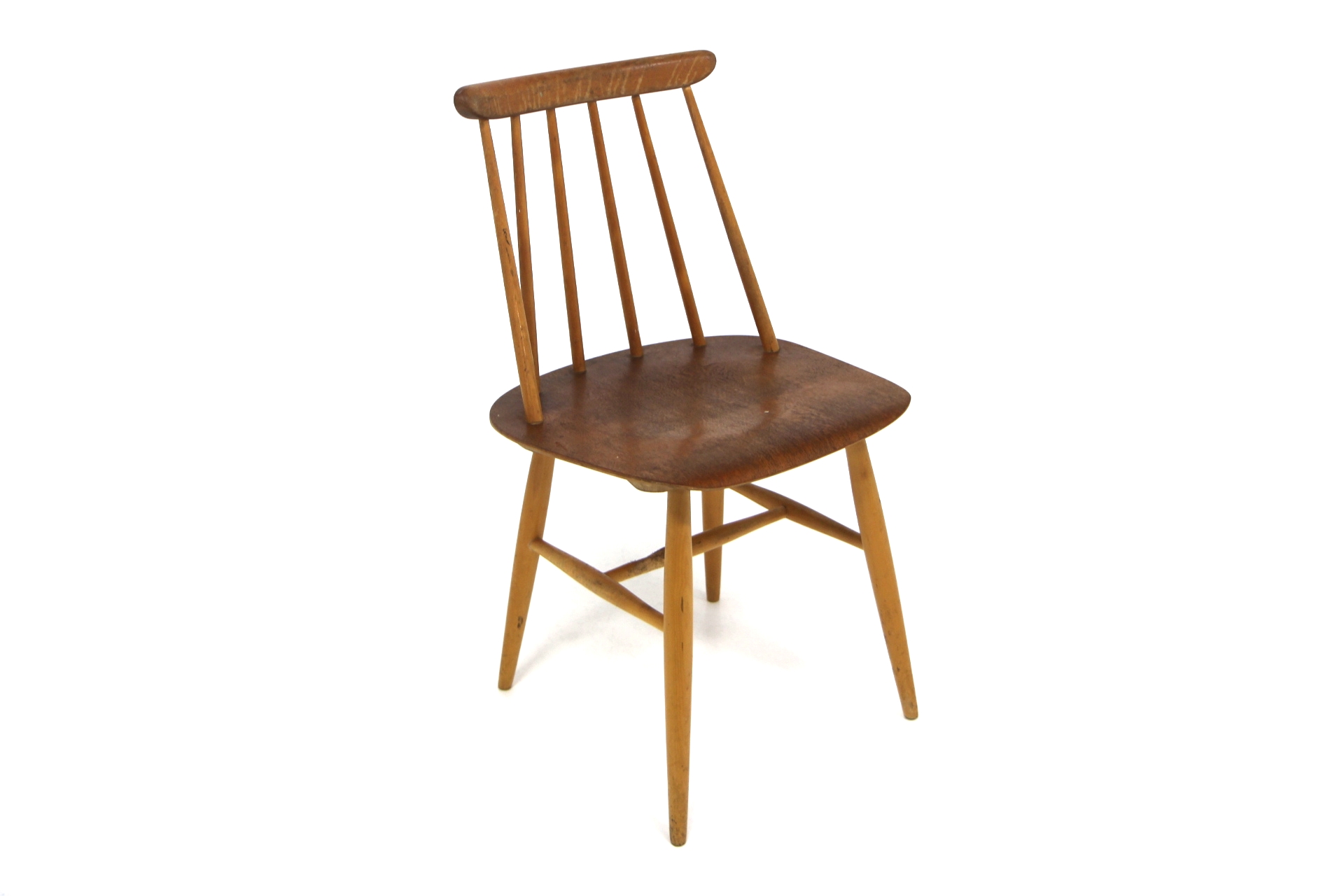 Chair Fanett Ilmarie Tapiovaara for Edsbyverken 1960s Swe. Teak Beech ...