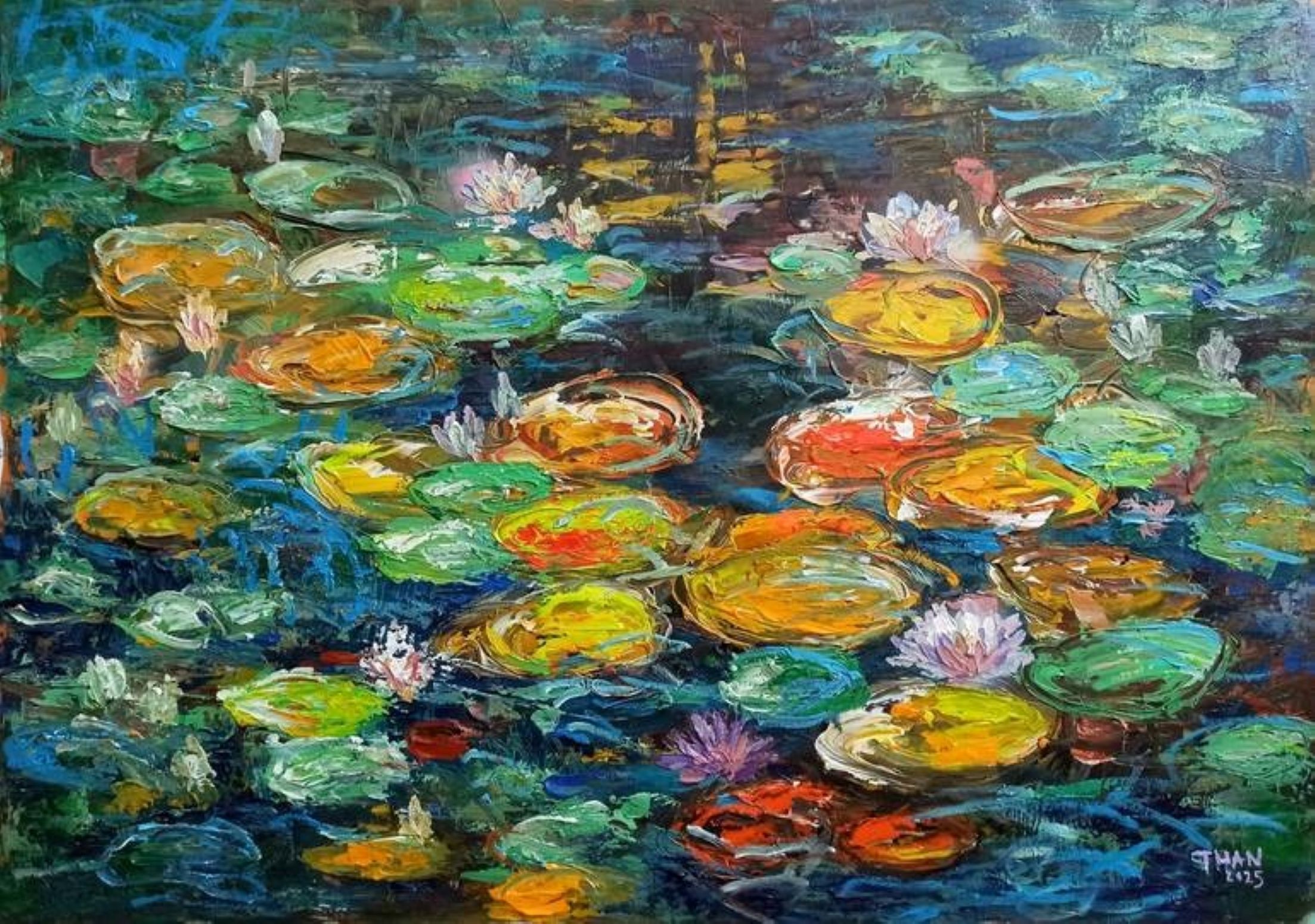 Colorful Water Lily - LE ANH TUAN | Barnebys