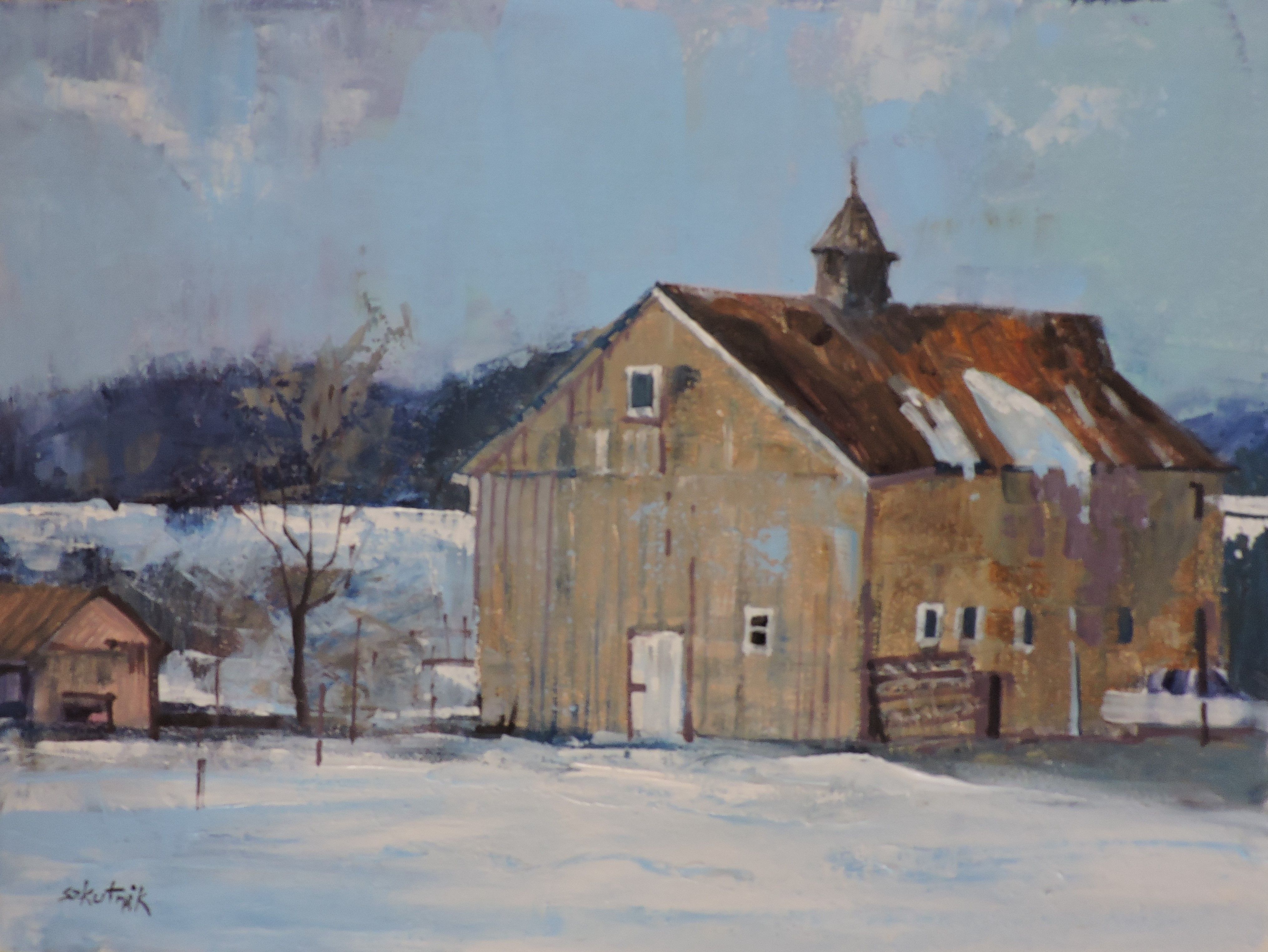 Snow Day - Richard Szkutnik | Barnebys