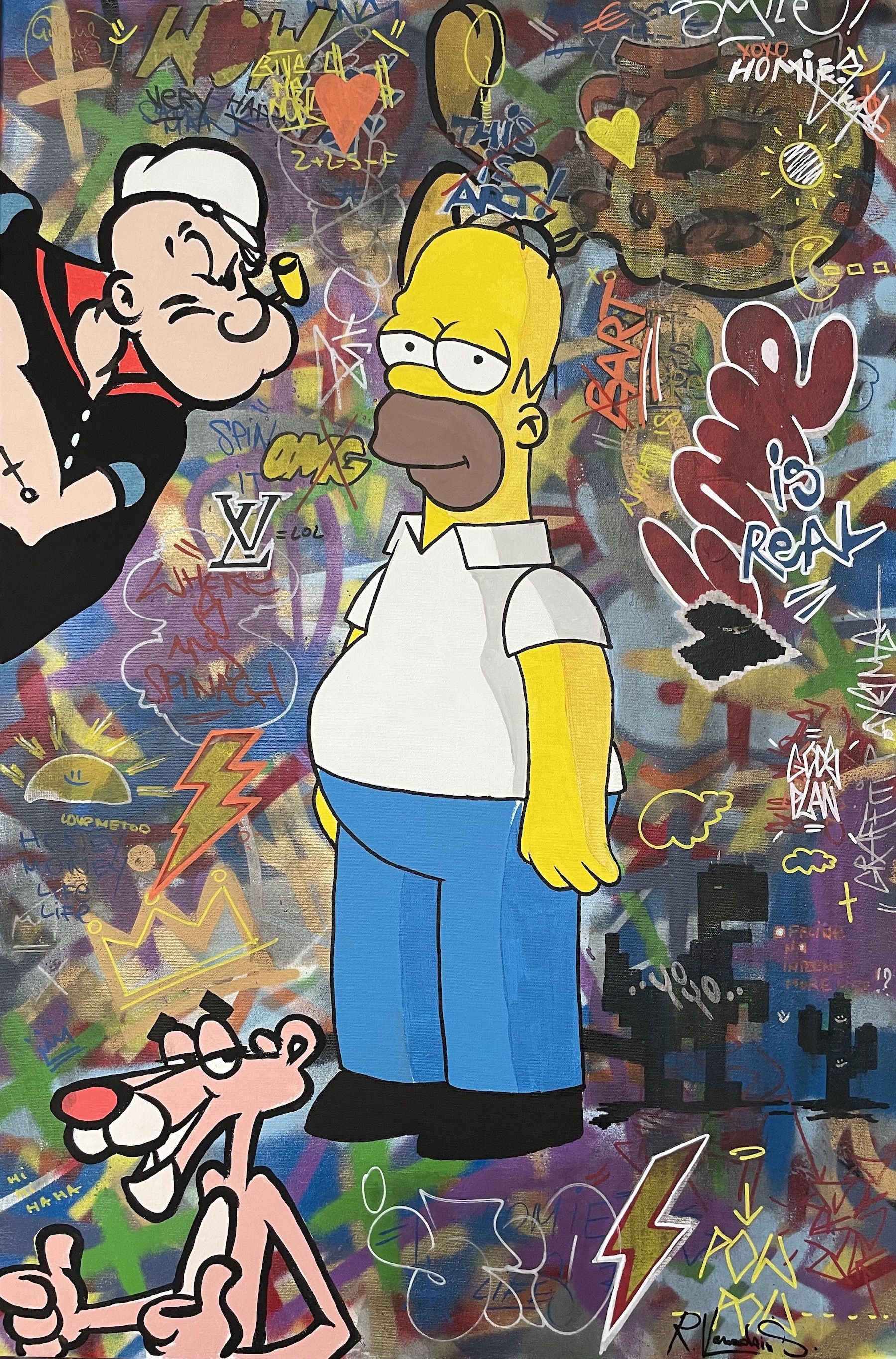 Tripping Homer - Rinalds Vanadzins | Barnebys