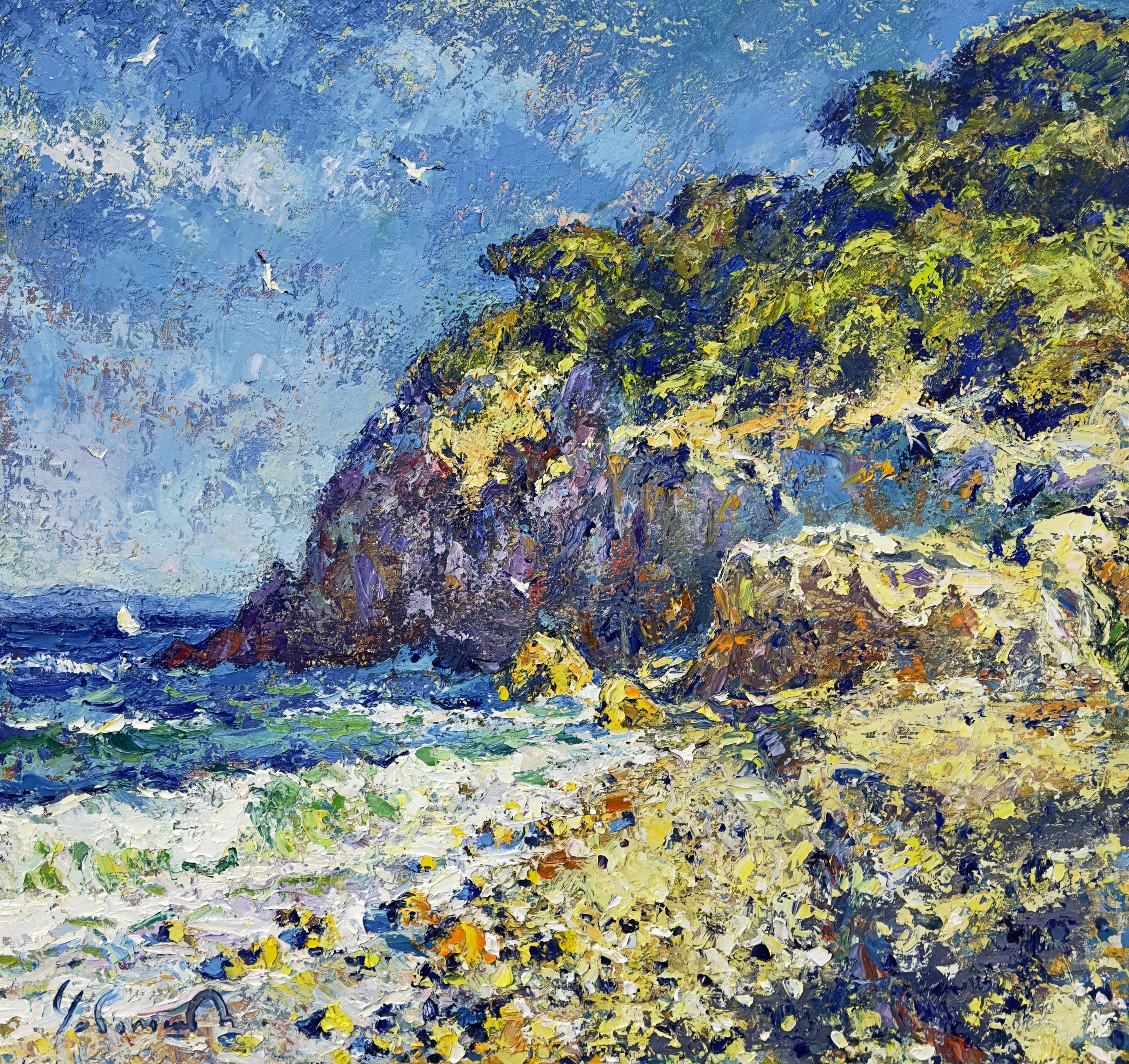 Azure breeze of Antibes - Andrii Chebotaru | Barnebys