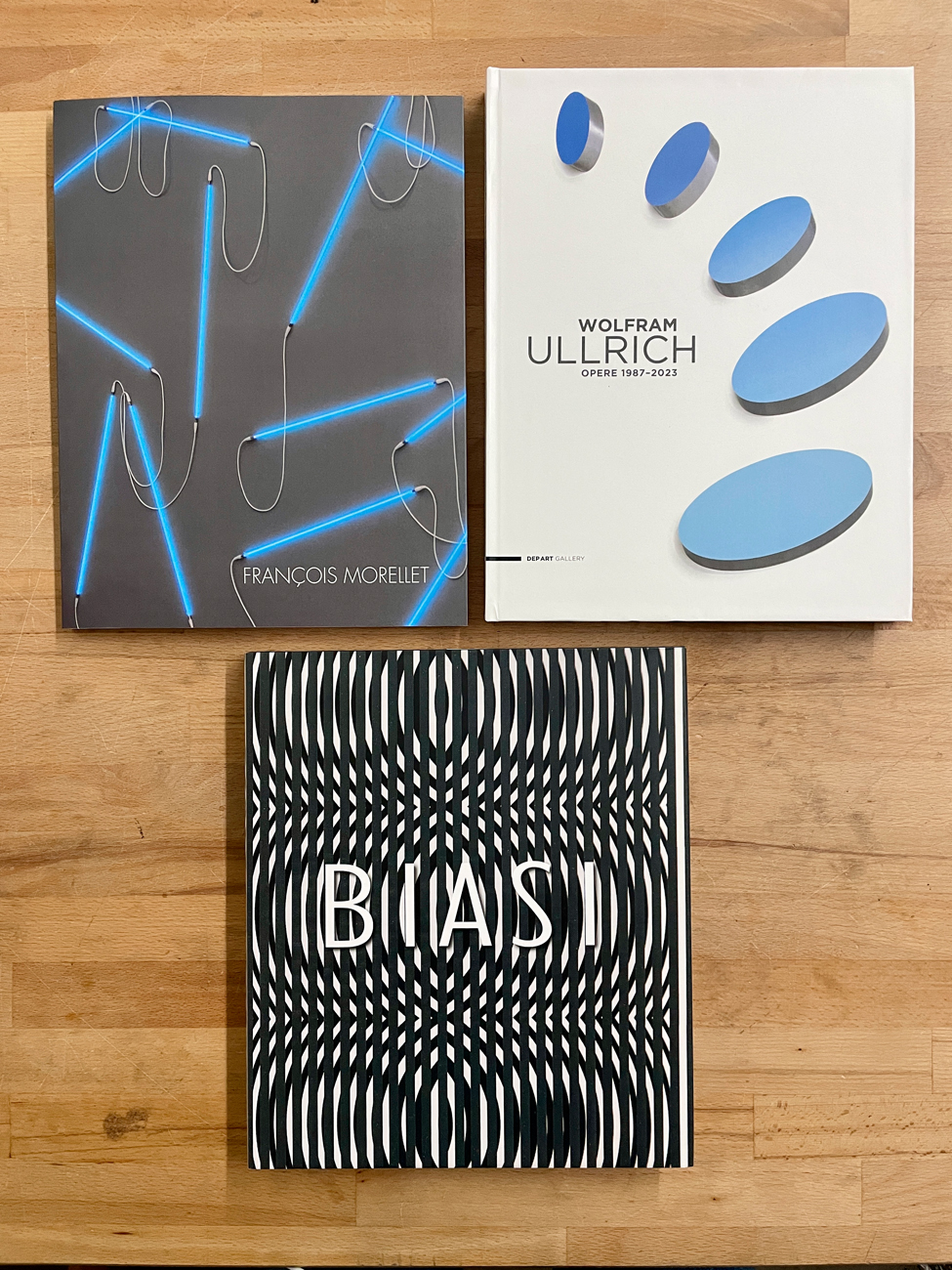 ALBERTO BIASI, FRANÇOIS MORELLET E WOLFRAM ULLRICH - Lotto unico di ...