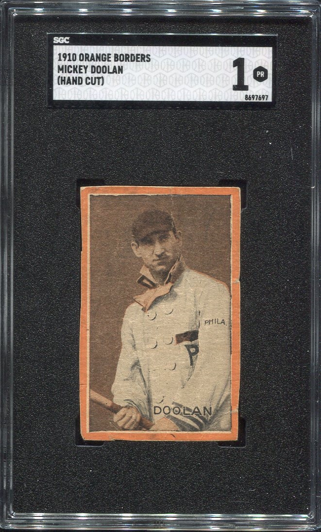 1910 Orange Borders Mickey Doolan SGC 1 | Barnebys