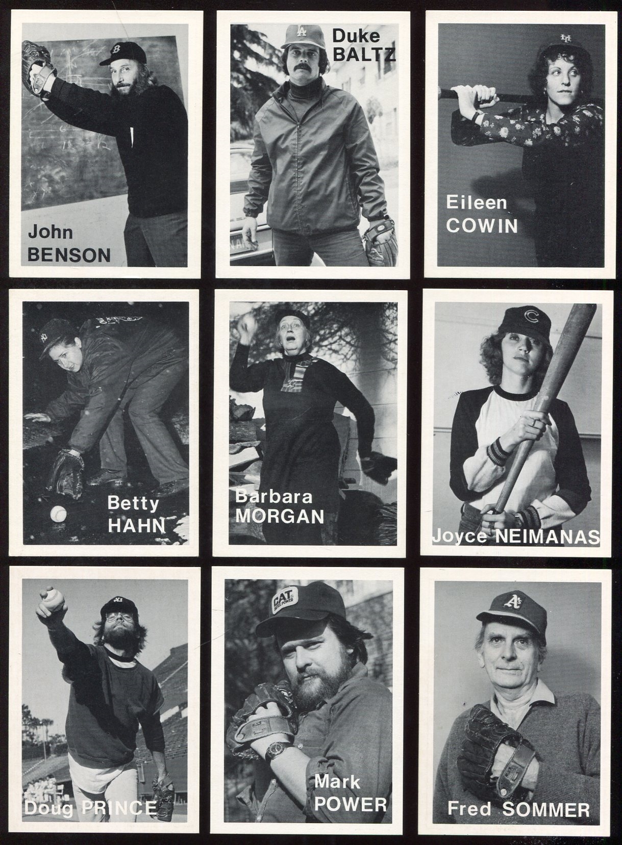 1975 Mike Mandel Photographers Cards 10 Diff. + Checklist | Barnebys